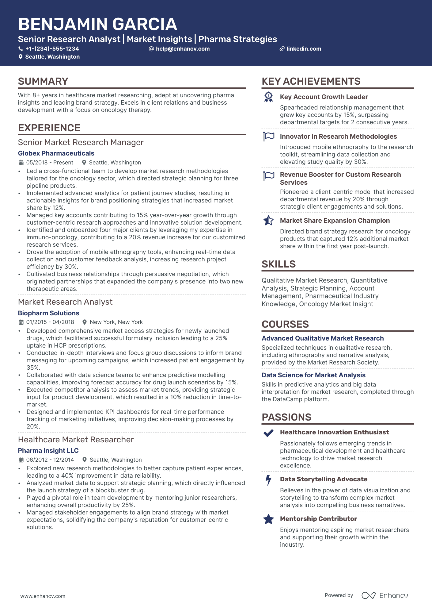 10 Research Director Resume Examples & Guide for 2026