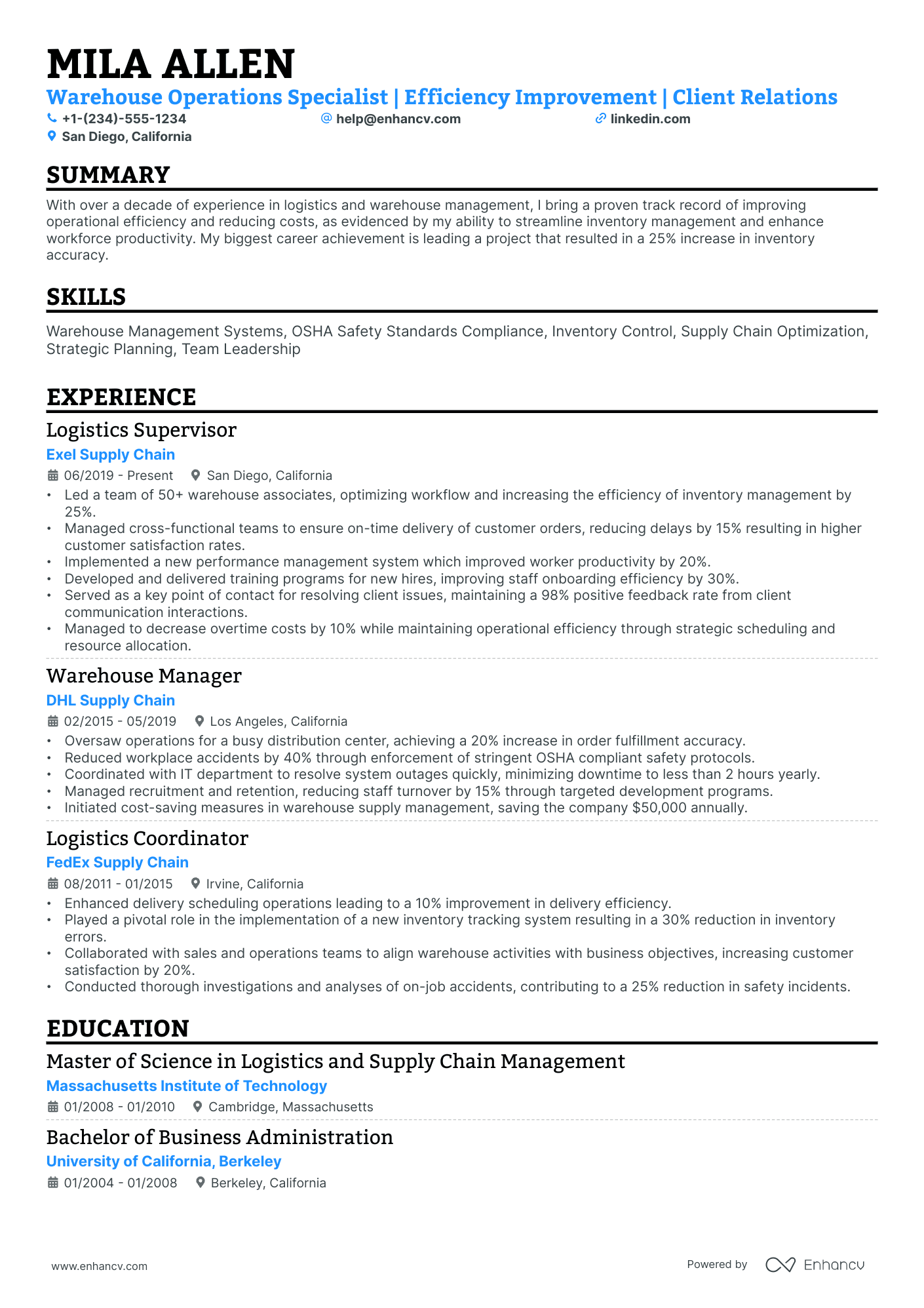 10 Site Manager Resume Examples & Guide for 2025