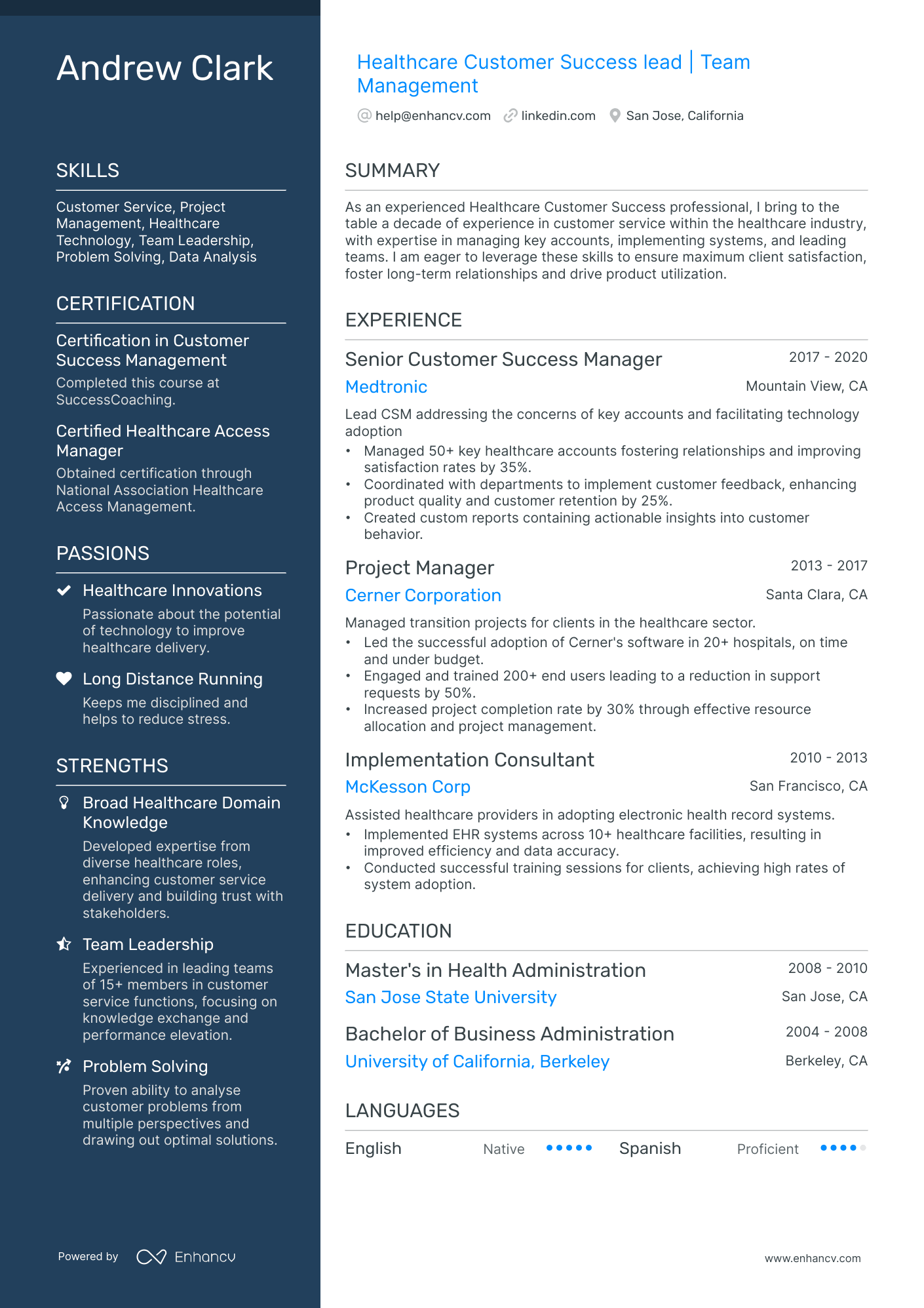 10 Director of Customer Success Resume Examples & Guide for 2026