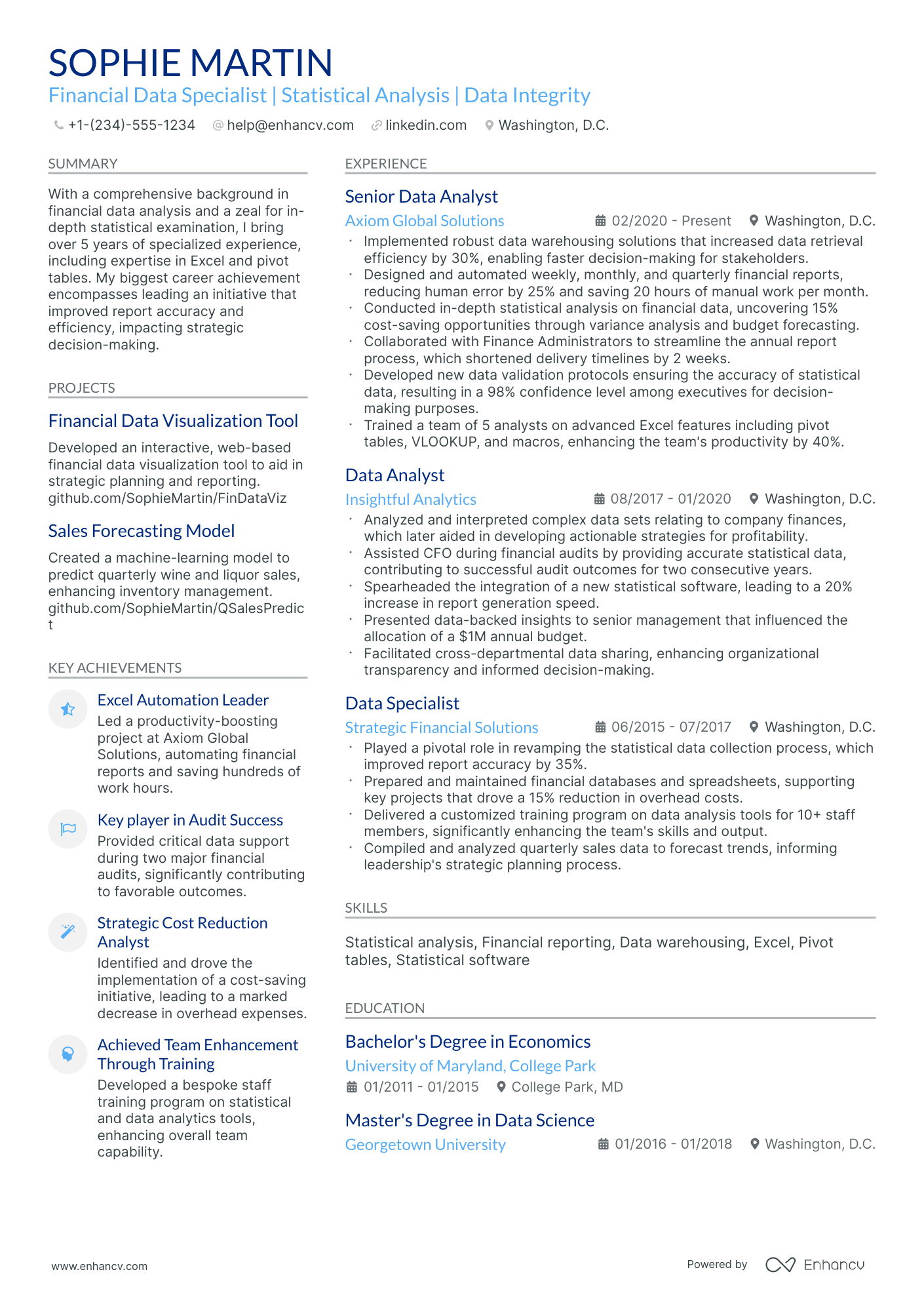 10 Data Specialist Resume Examples & Guide for 2026