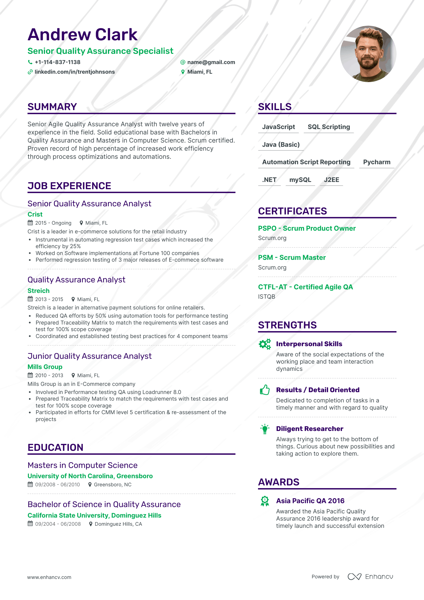 5 QA Analyst Resume Examples & Guide for 2024