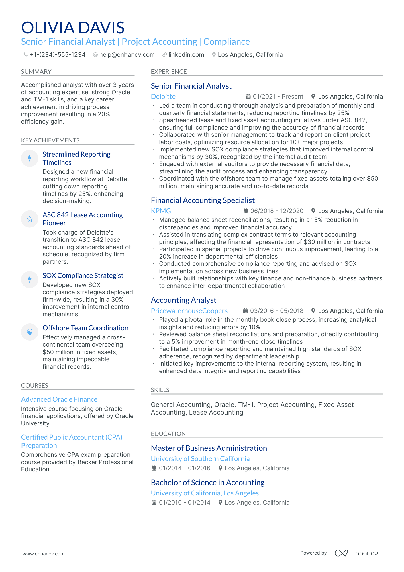 10 Functional Accounting Resume Examples & Guide for 2026