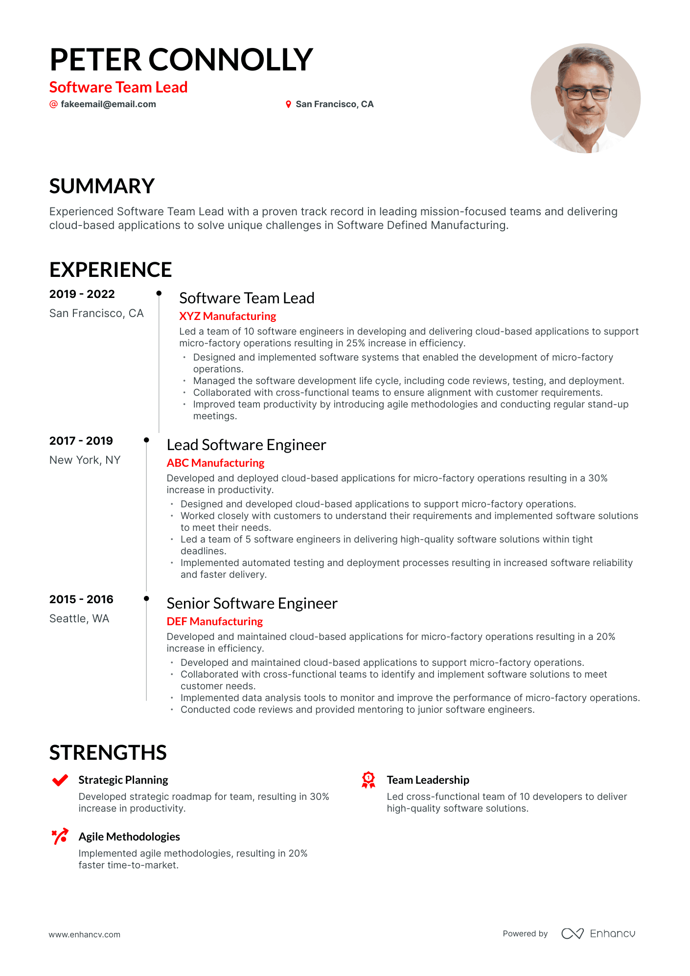5 Software Team Lead Resume Examples & Guide for 2023