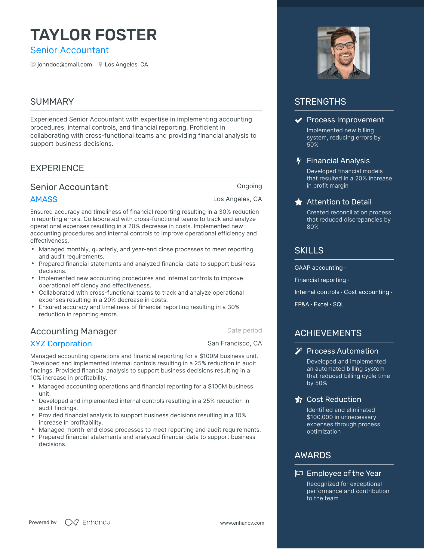 5 Functional Accounting Resume Examples & Guide for 2023