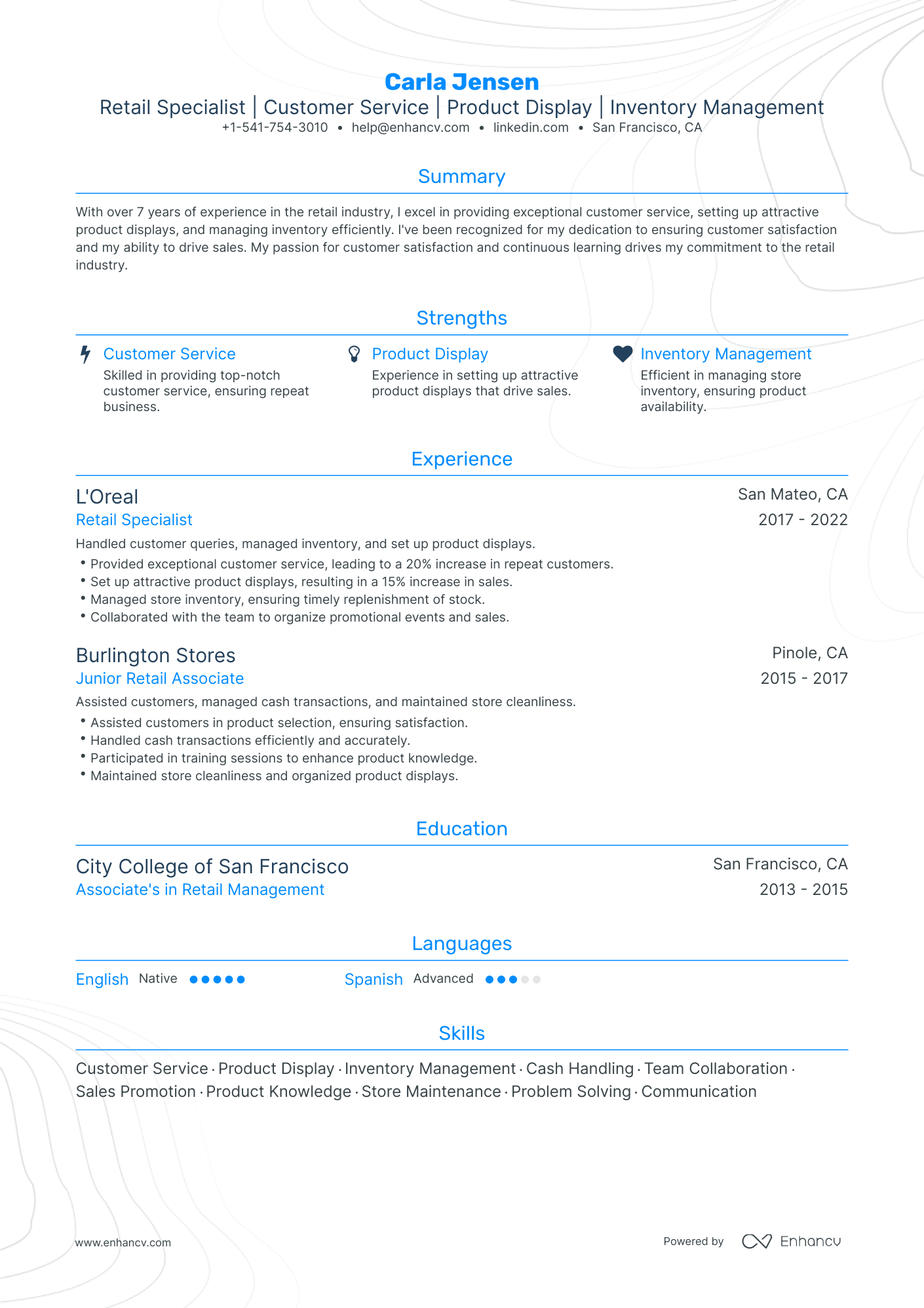 21 Retail Resume Examples & Guide for 2023