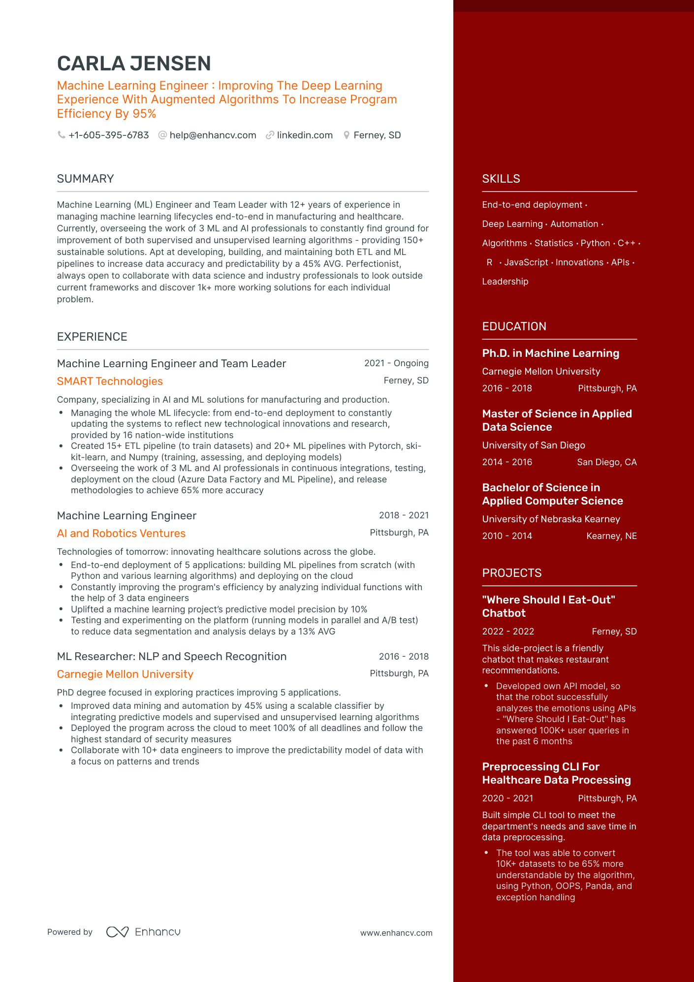 14 Data Scientist Resume Examples & Guide for 2024