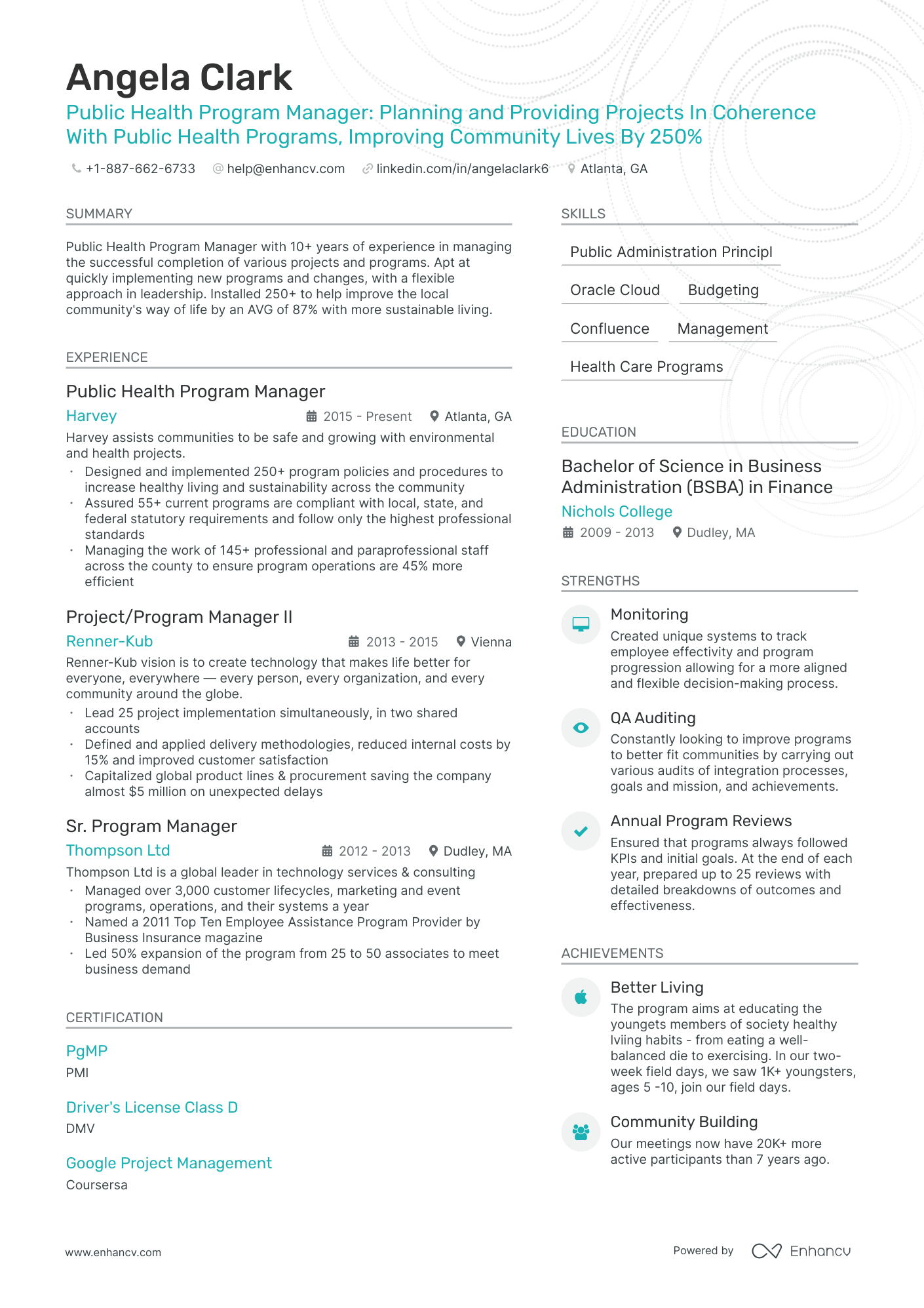 17 Program Manager Resume Examples & Guide for 2024