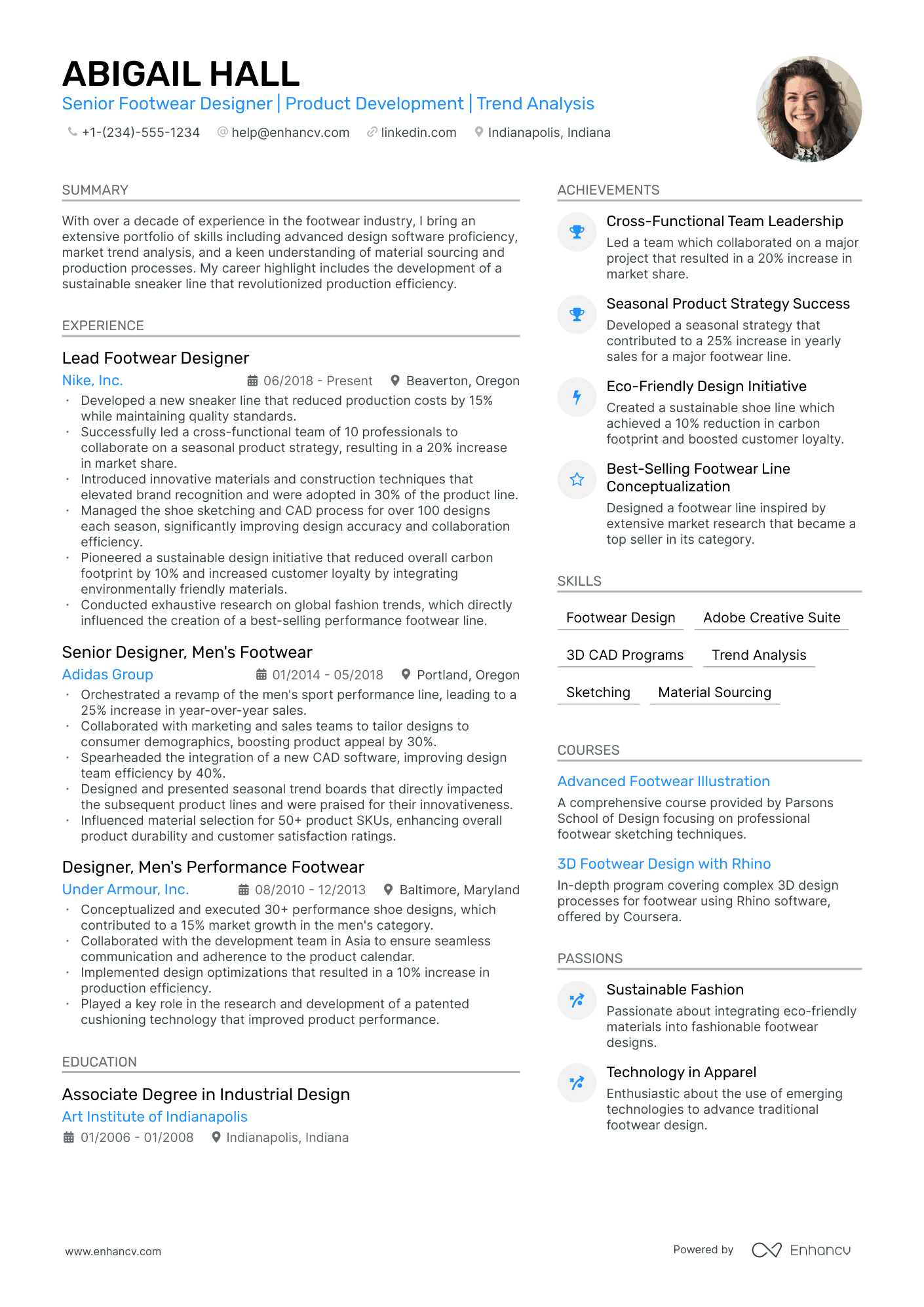 5 Footwear Designer Resume Examples & Guide for 2024