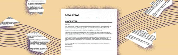 Cover Letter Design: 5+ Tips & Examples for Success | Enhancv