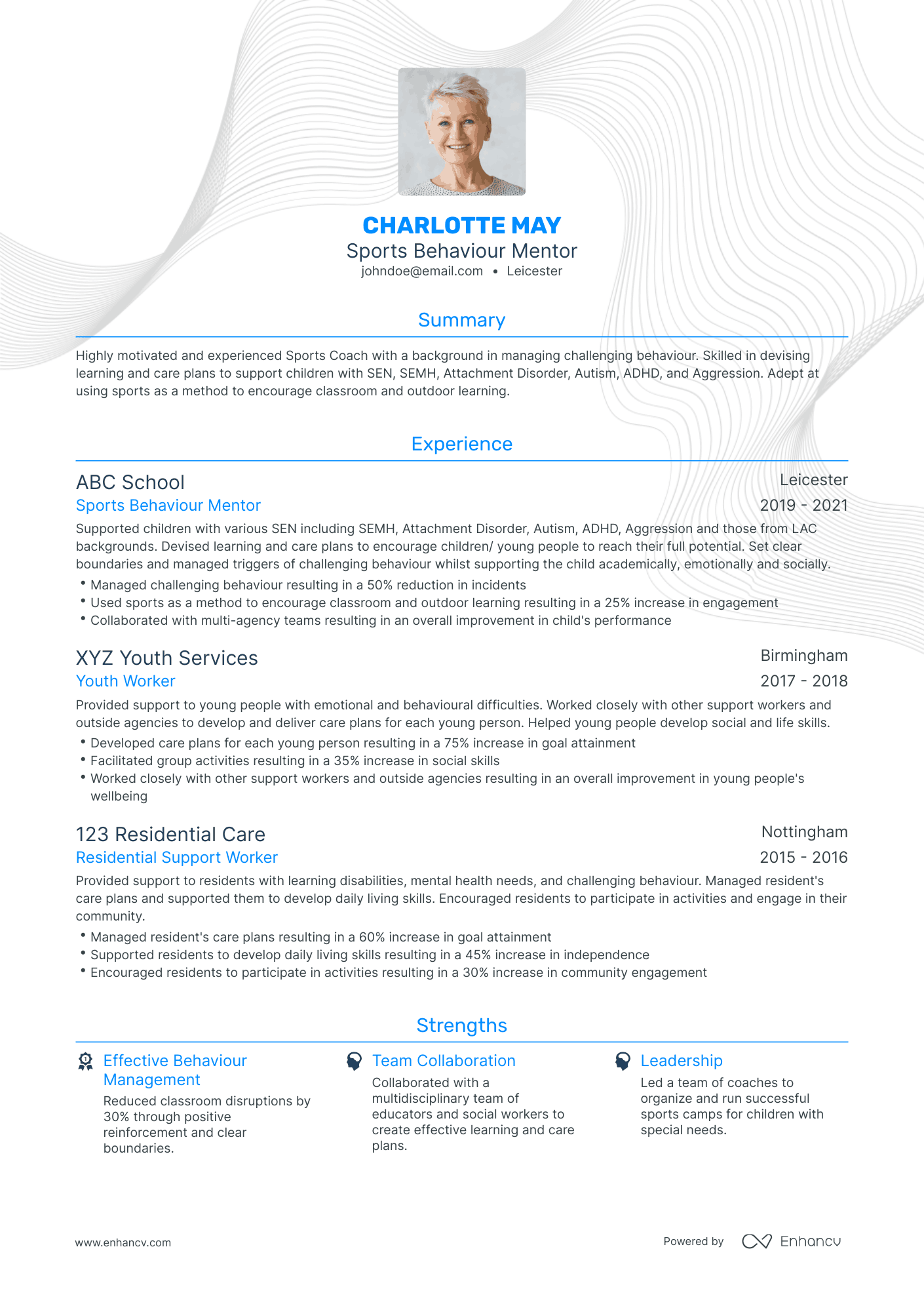 3 Sports Resume Examples & Guide for 2023