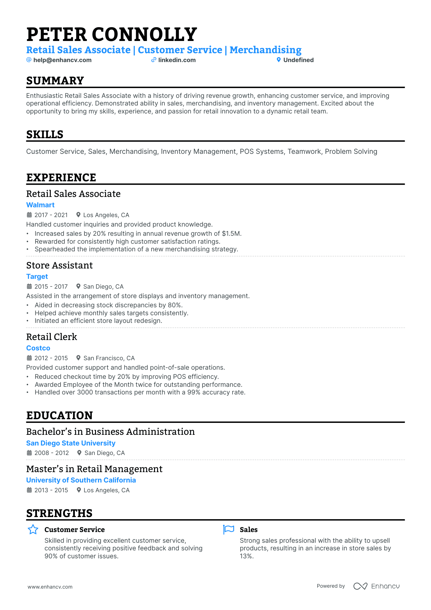 10 Retail Worker Resume Examples & Guide for 2026