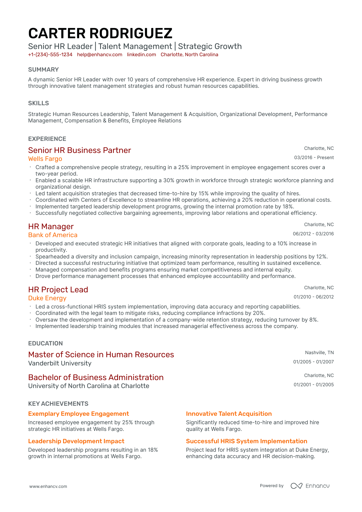 10 HR Director Resume Examples & Guide for 2025