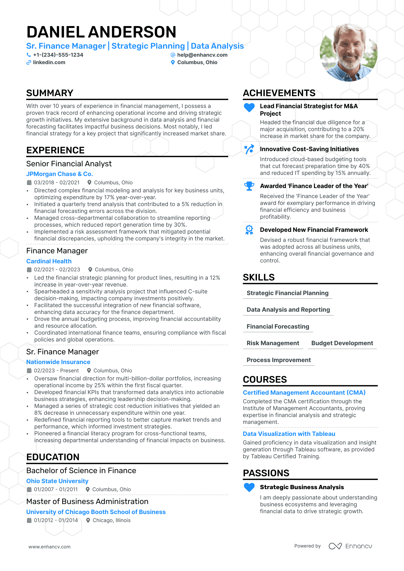 13 Finance Manager Resume Examples & Guide for 2024