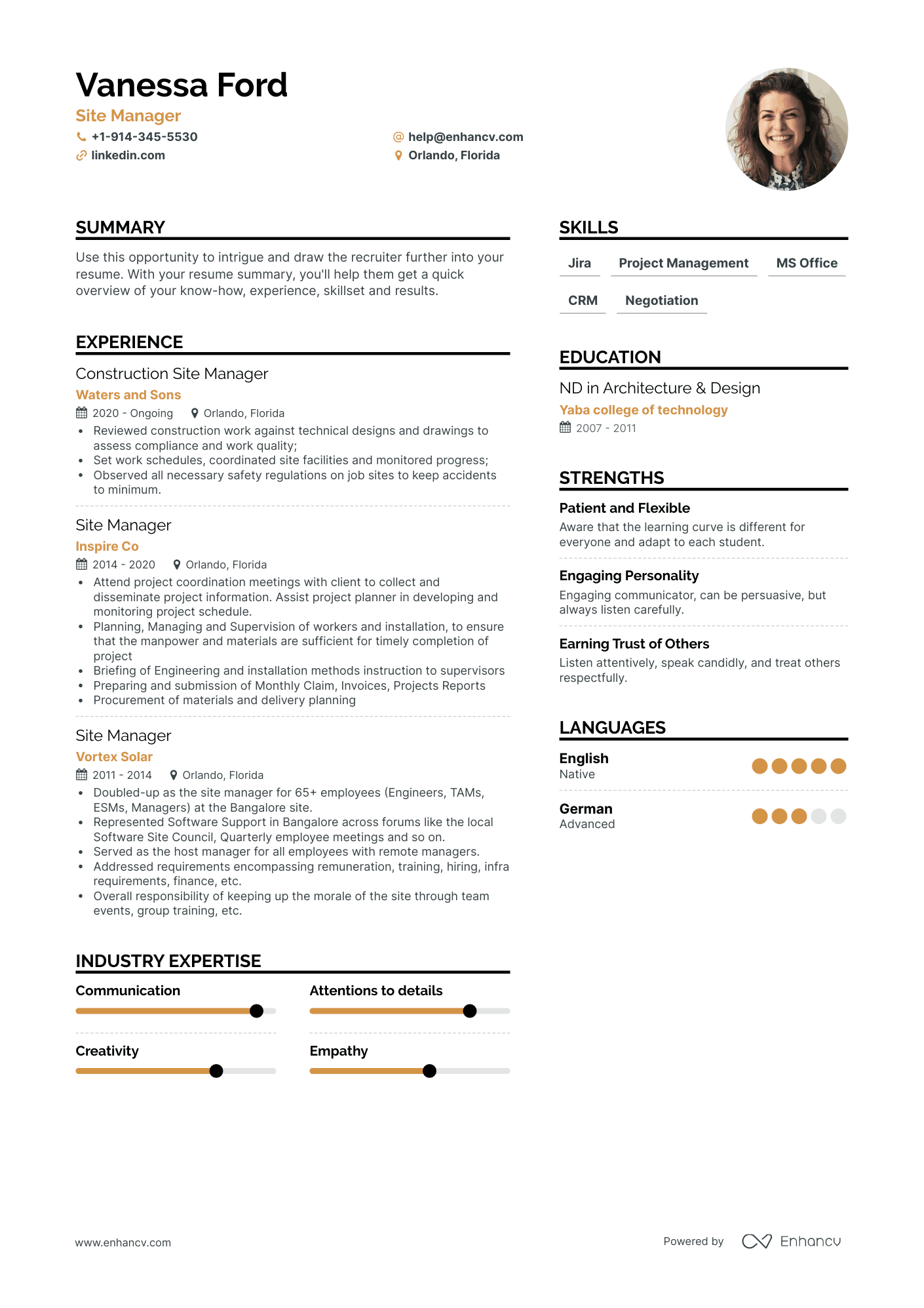 9 Construction Project Manager Resume Examples & Guide for 2024