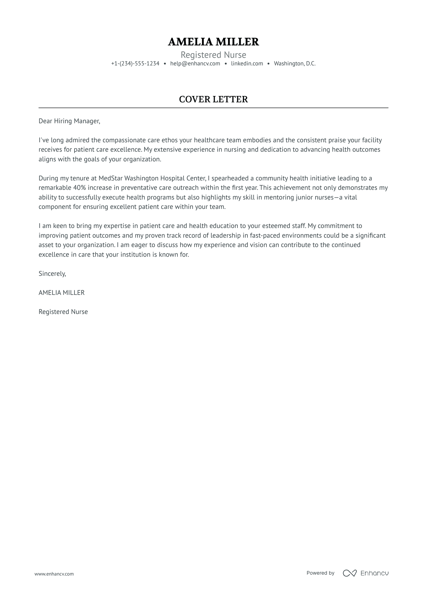 30 Professional Nursing Cover Letter Examples for 2026