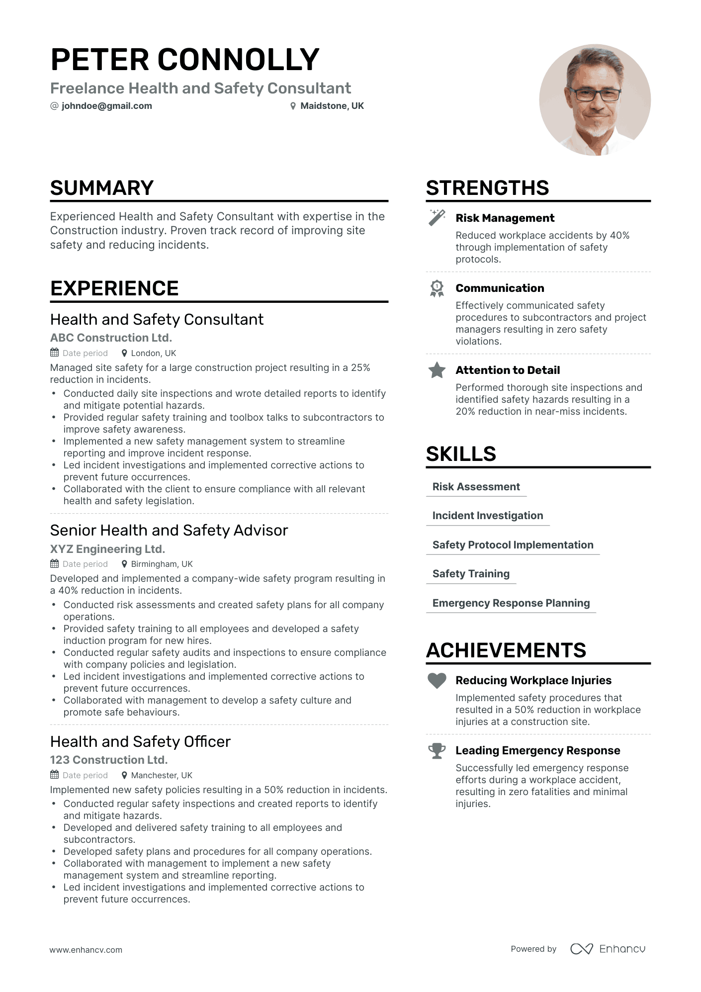5 Freelance Consultant Resume Examples & Guide for 2024