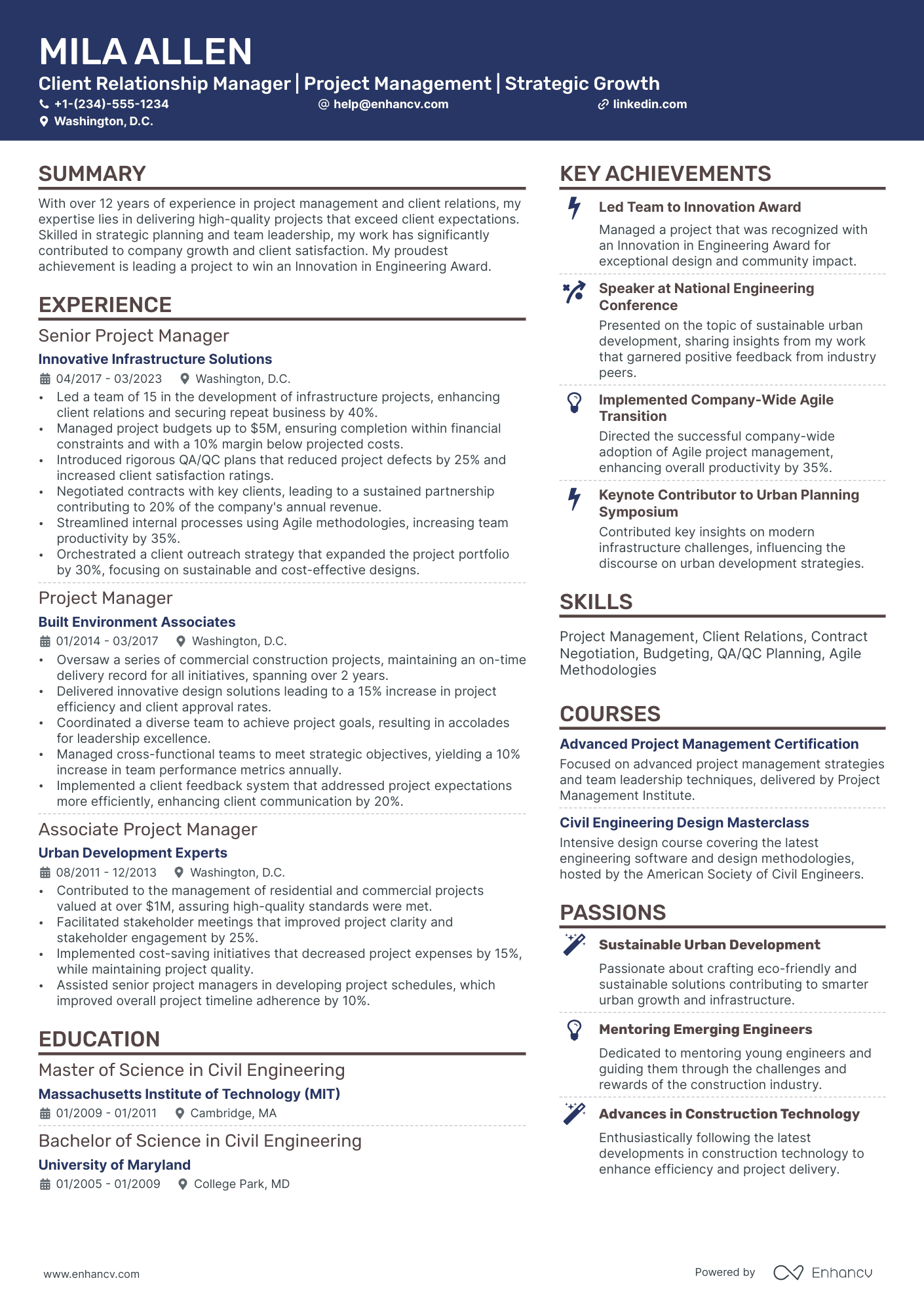 10 CRM Project Manager Resume Examples & Guide for 2025