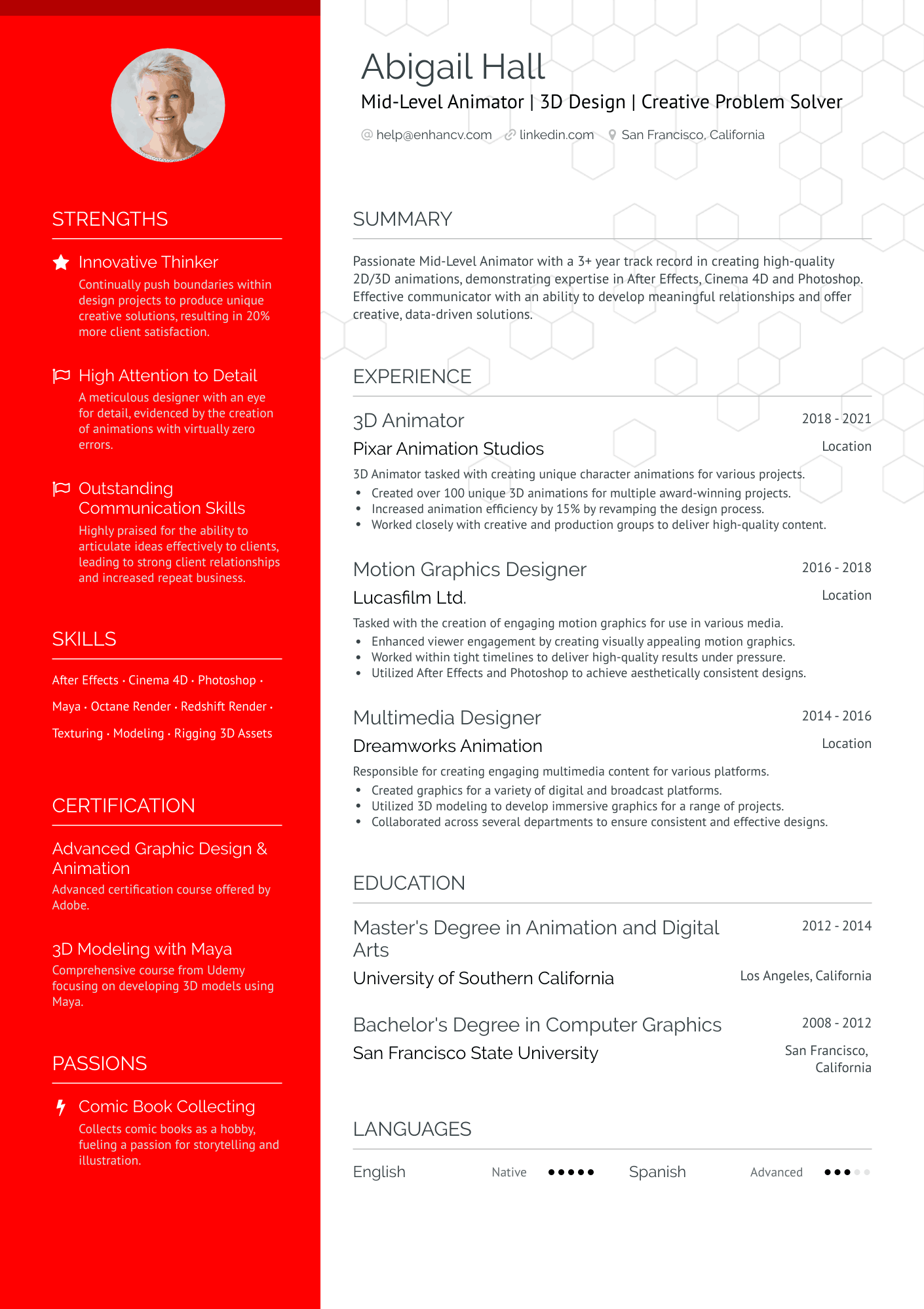 9 Animator Resume Examples & Guide for 2024