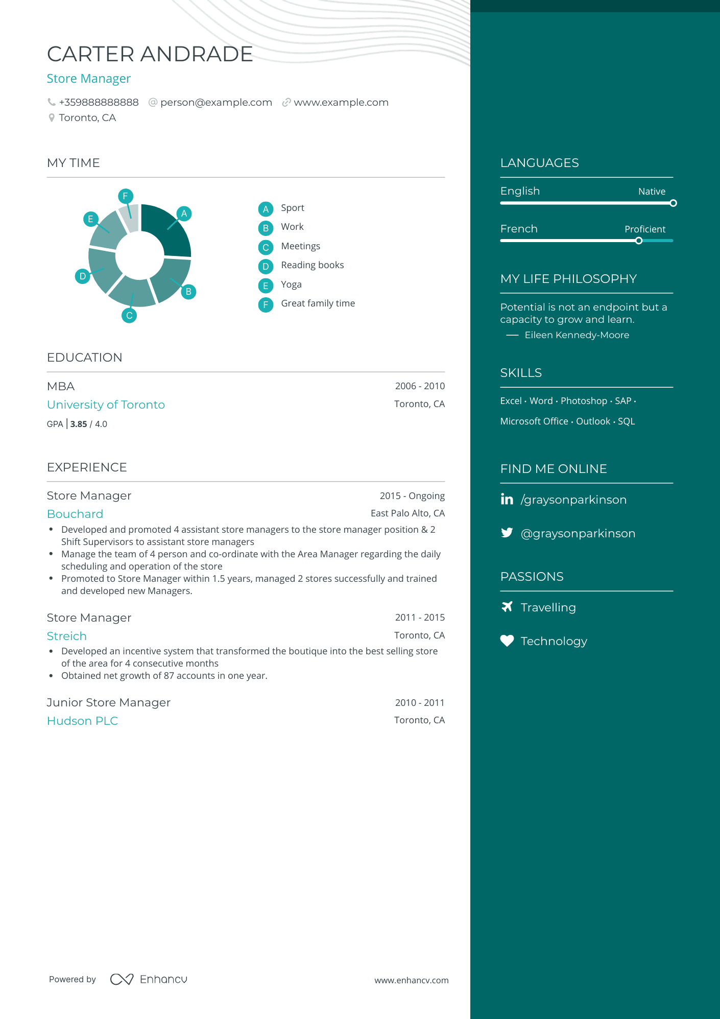 5 Store Manager Resume Examples & Guide for 2023