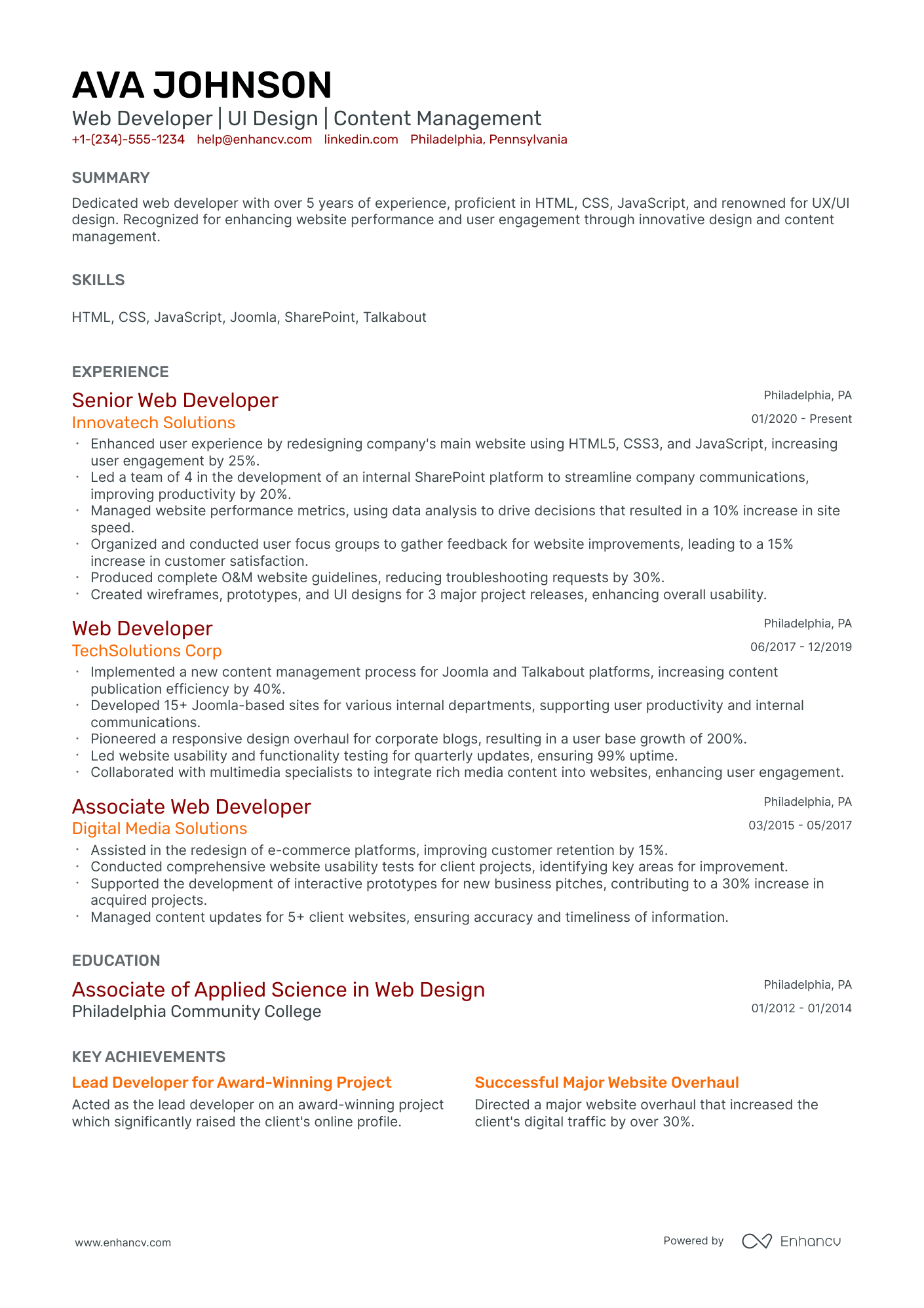 10 Multimedia Designer Resume Examples & Guide for 2026
