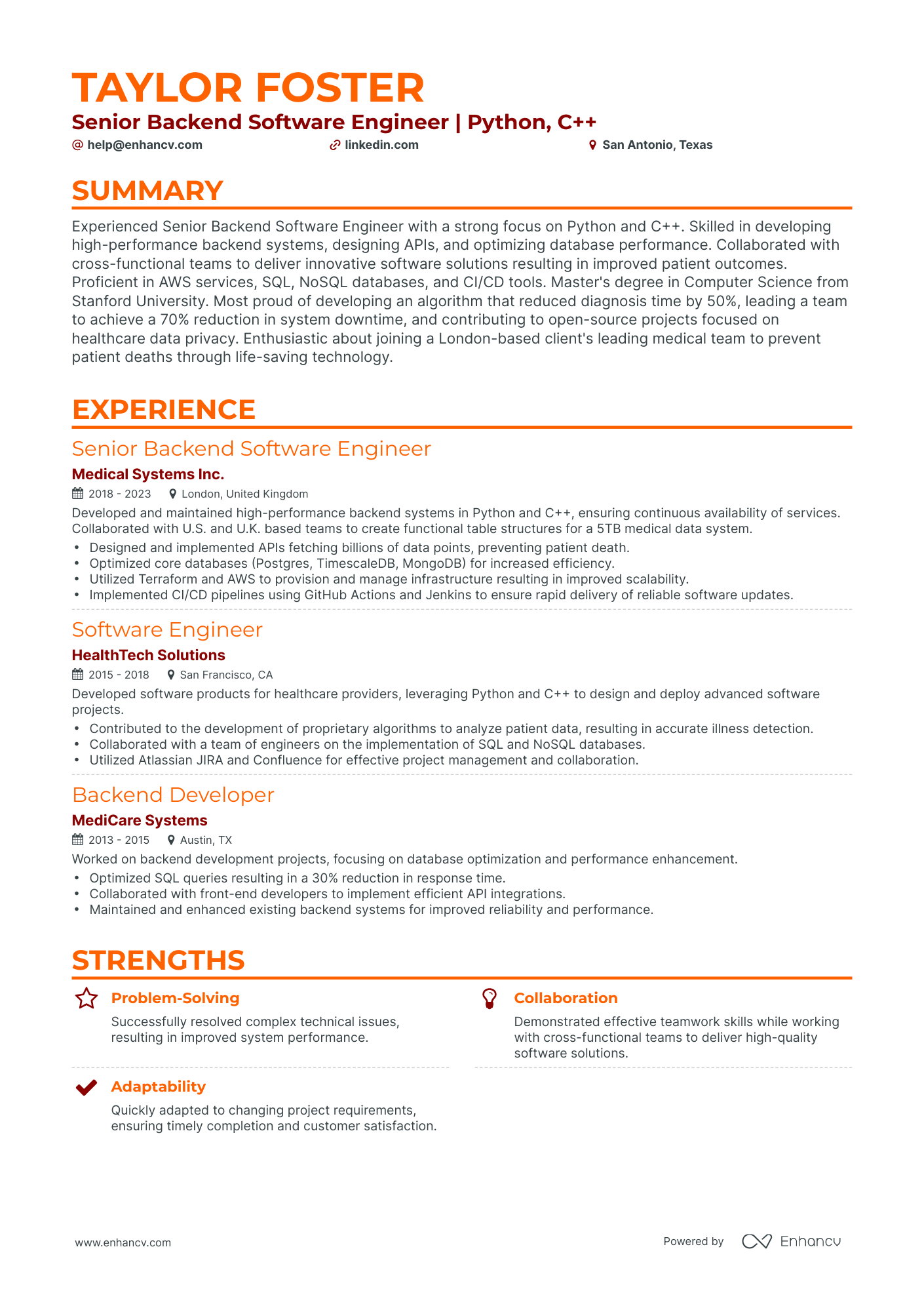 5 AWS Cloud Engineer Resume Examples & Guide for 2023