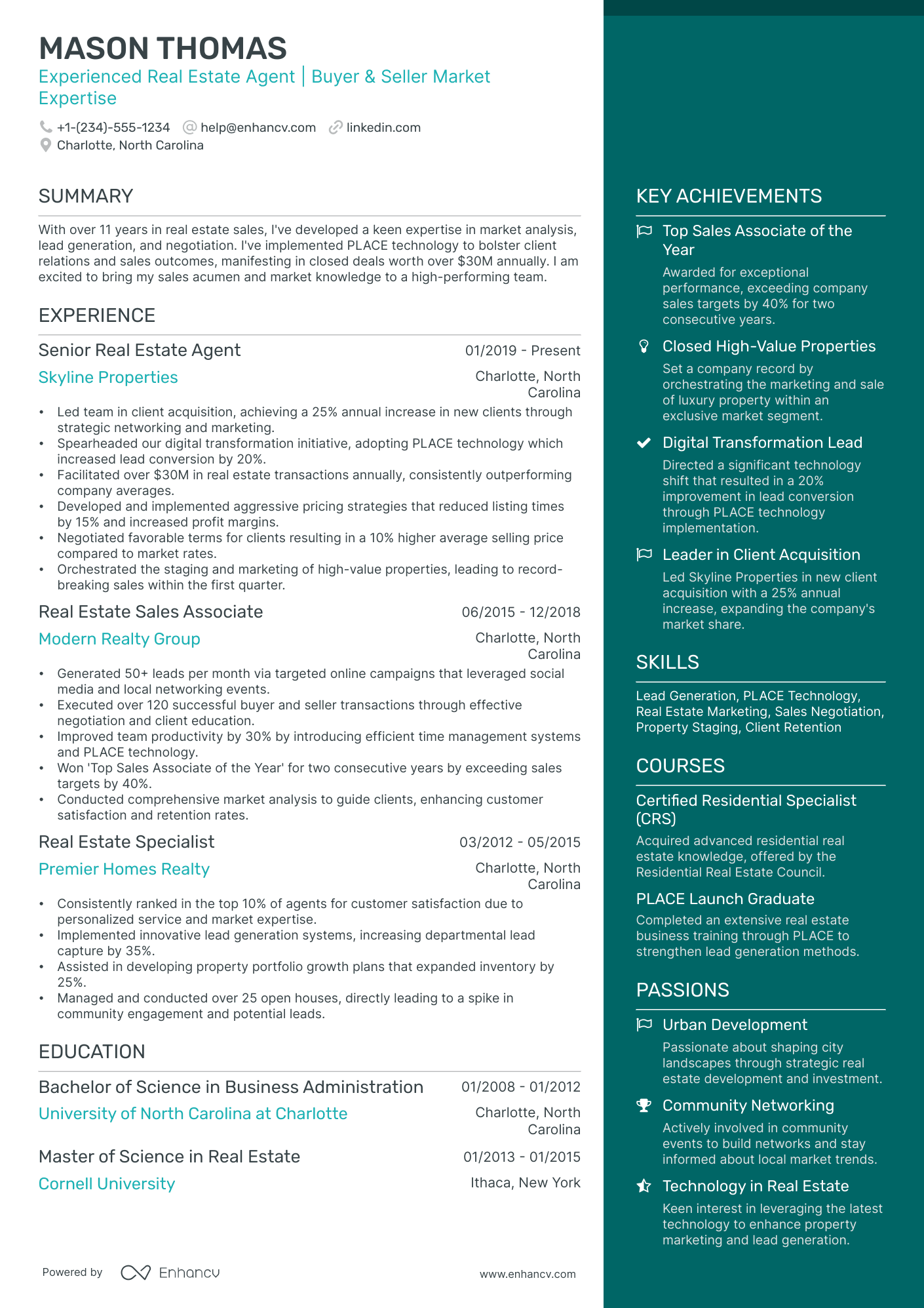 10 Real Estate Developer Resume Examples & Guide for 2026