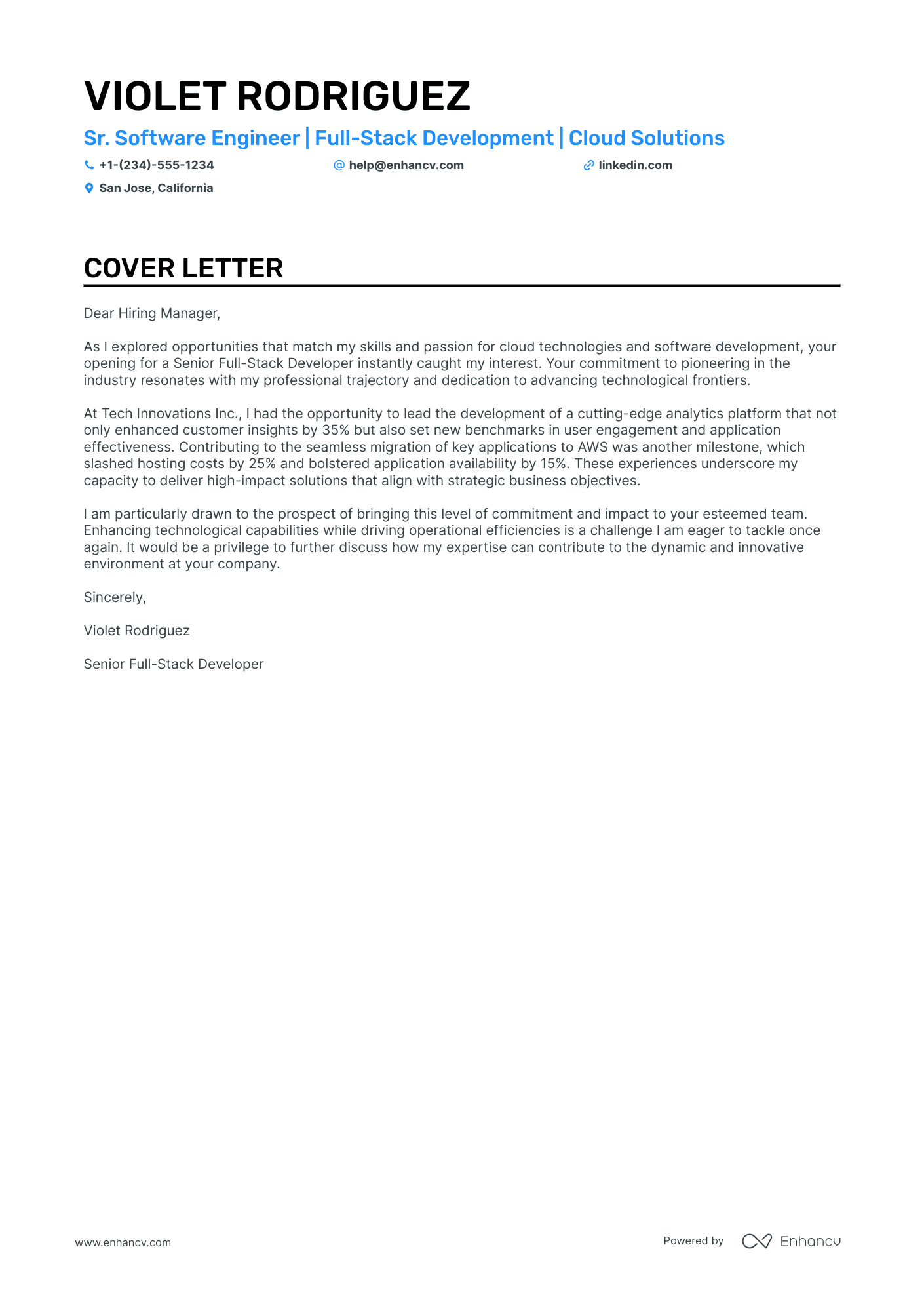 17 Professional Software Engineer Cover Letter Examples and Template ...