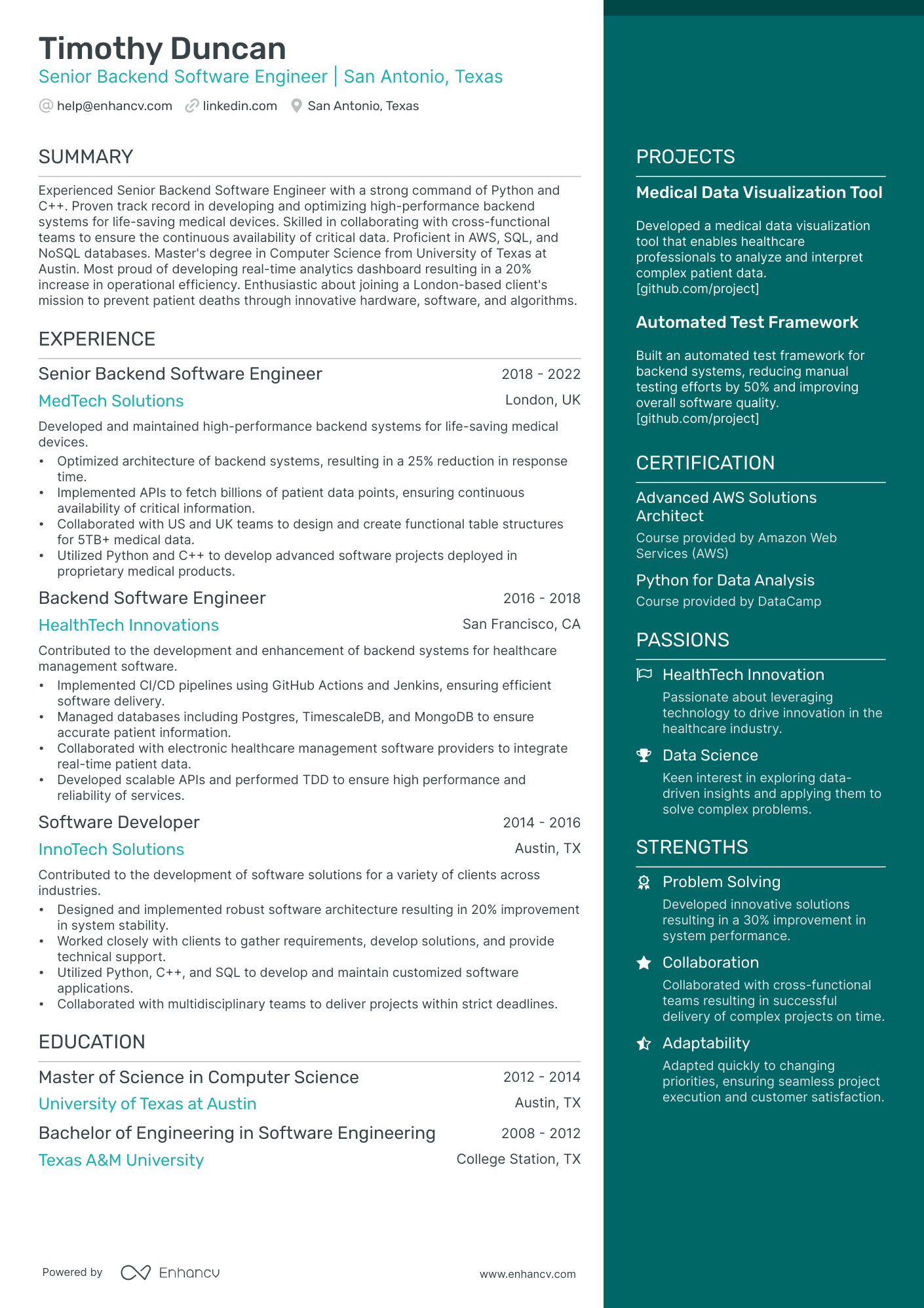 10 Cloud Security Engineer Resume Examples & Guide for 2026