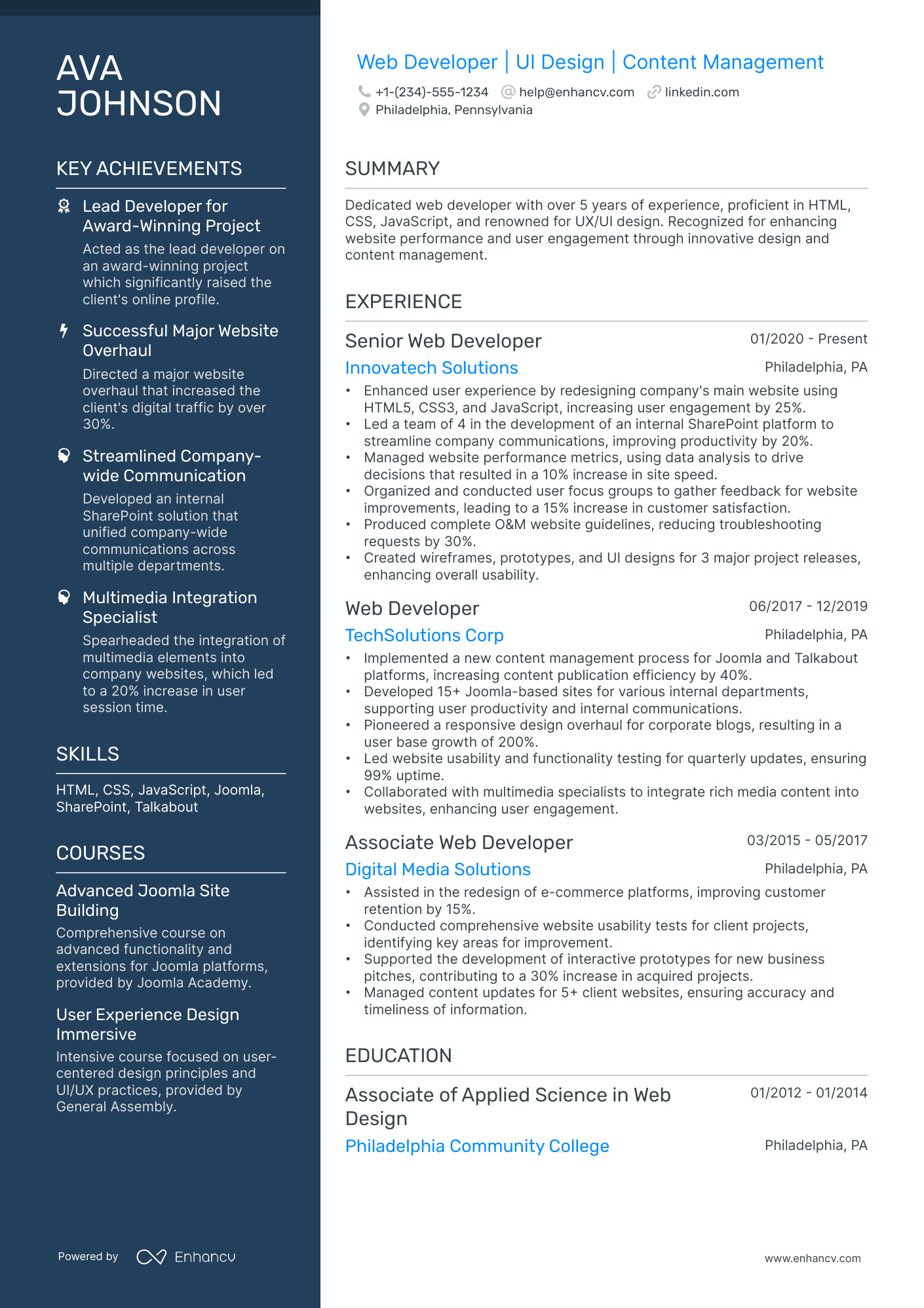10 Multimedia Designer Resume Examples & Guide for 2026