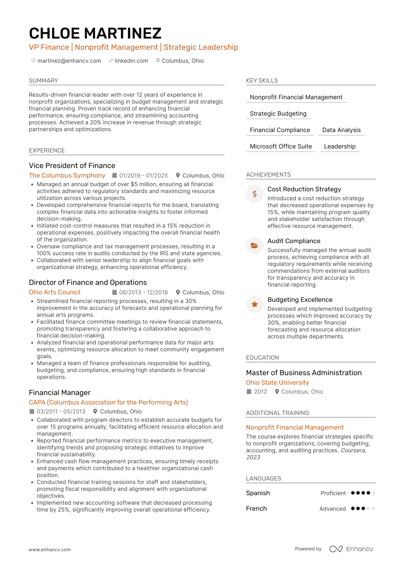 11 CFO Resume Examples & Guide for 2026