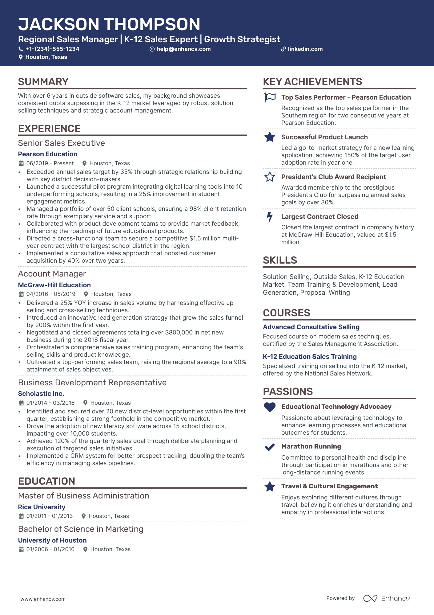 10 Software Sales Resume Examples & Guide for 2026