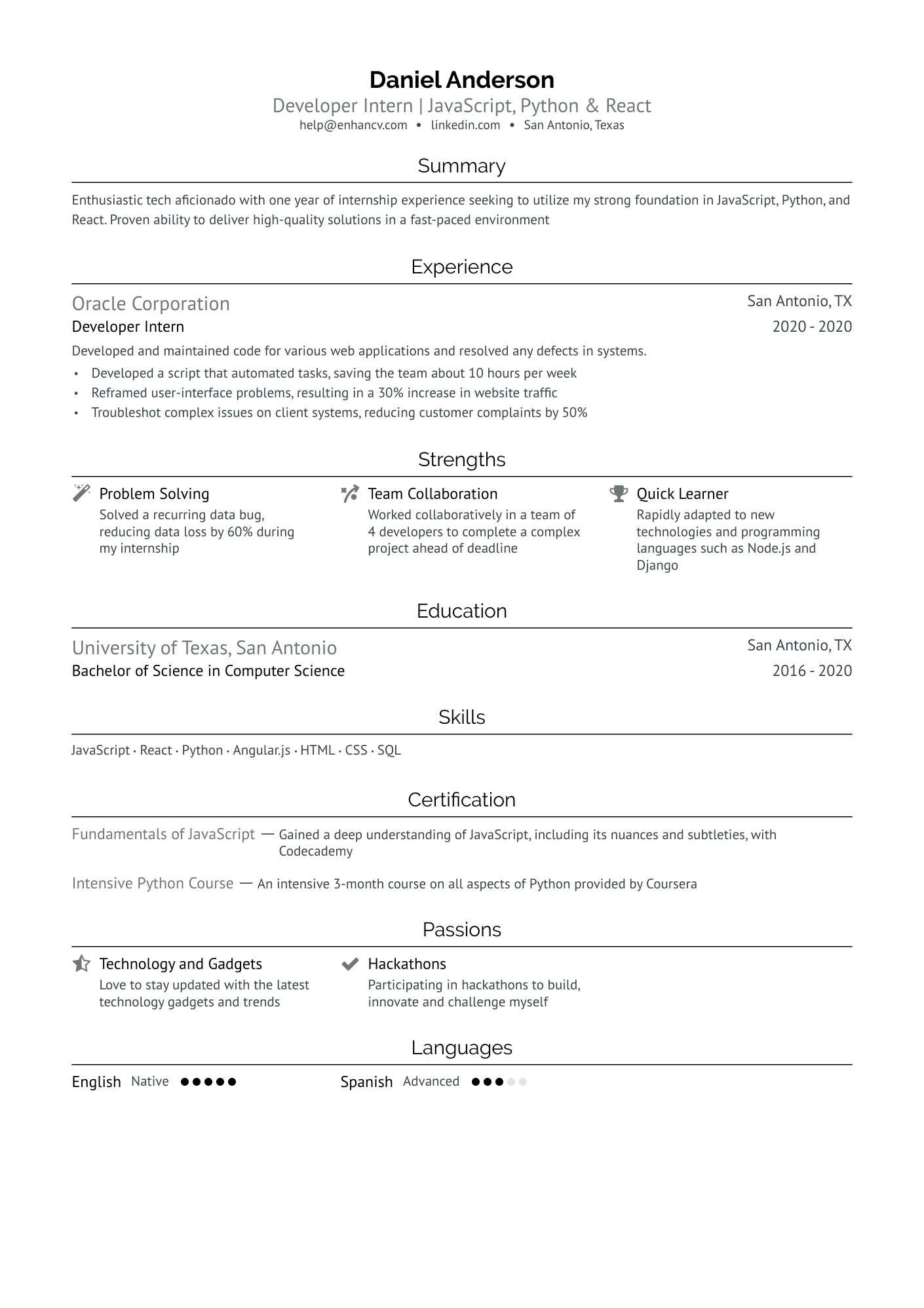 12 Developer Resume Examples That Got Jobs for 2025