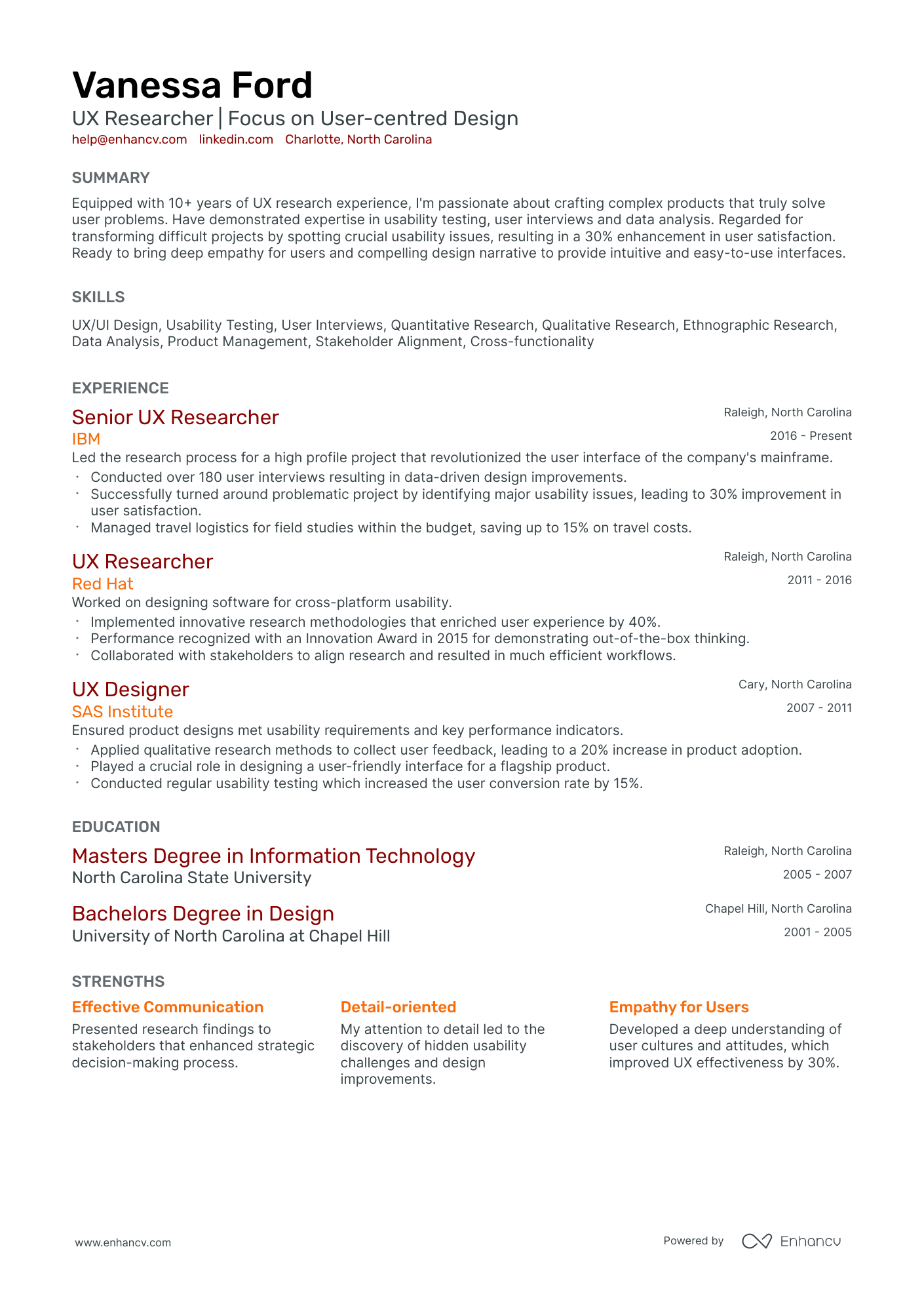 10 UX Researcher Resume Examples & Guide for 2026