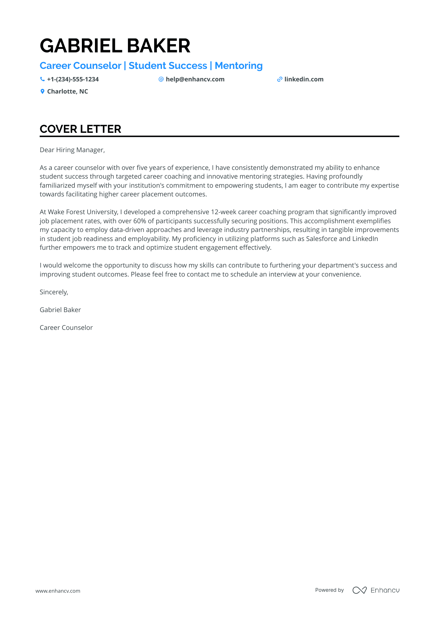 5 Professional Career Change Cover Letter Examples and Template for ...