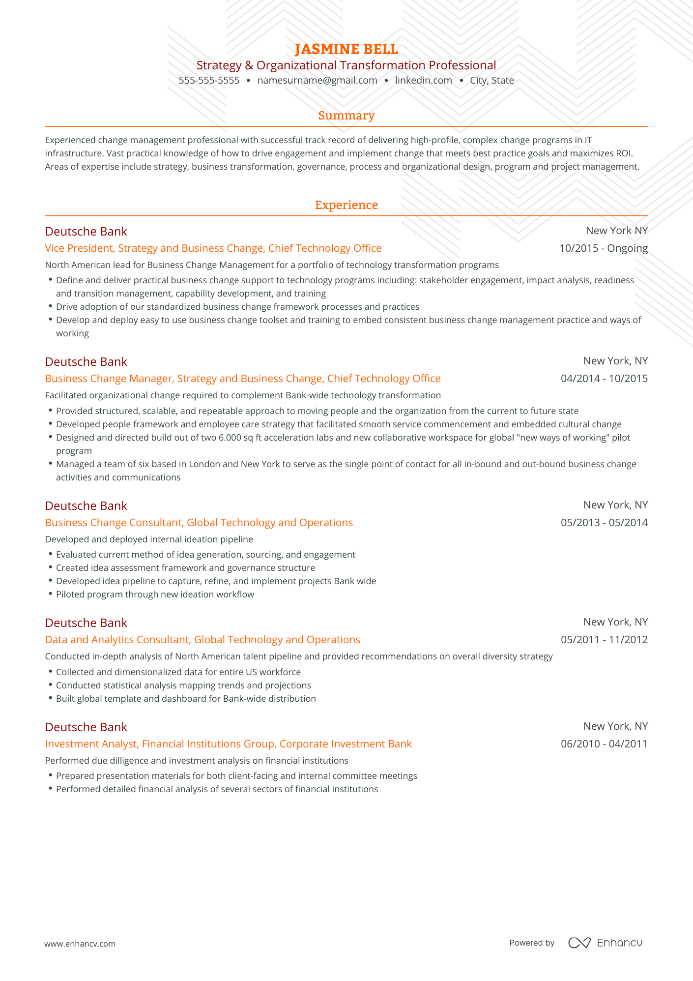 5 Spotify Resume Examples & Guide for 2024