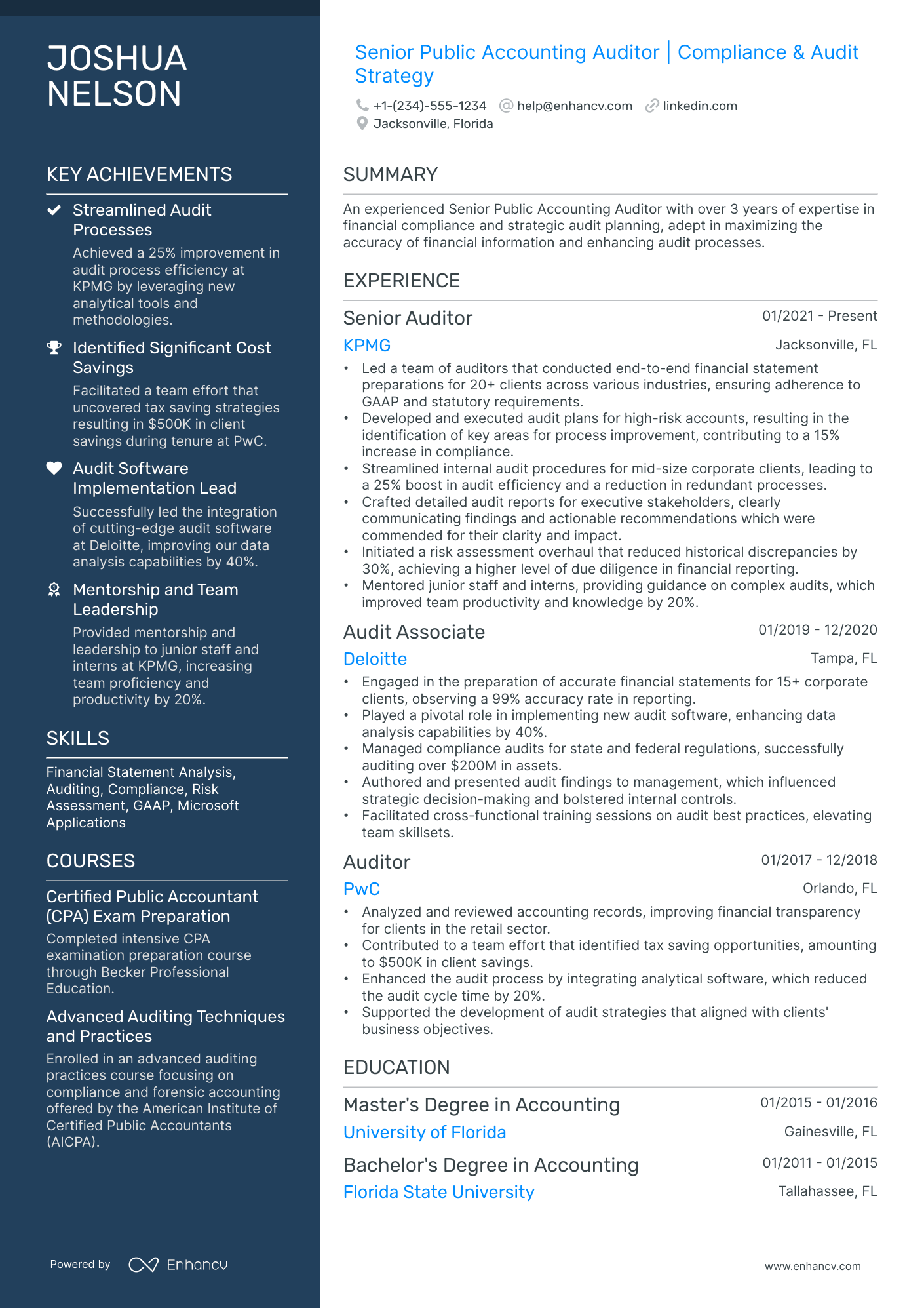 10 Public Accounting Auditor Resume Examples & Guide for 2026