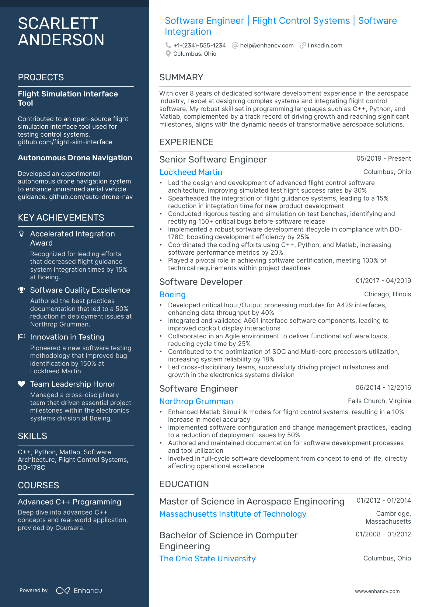 10 Embedded Software Engineer Resume Examples & Guide for 2026