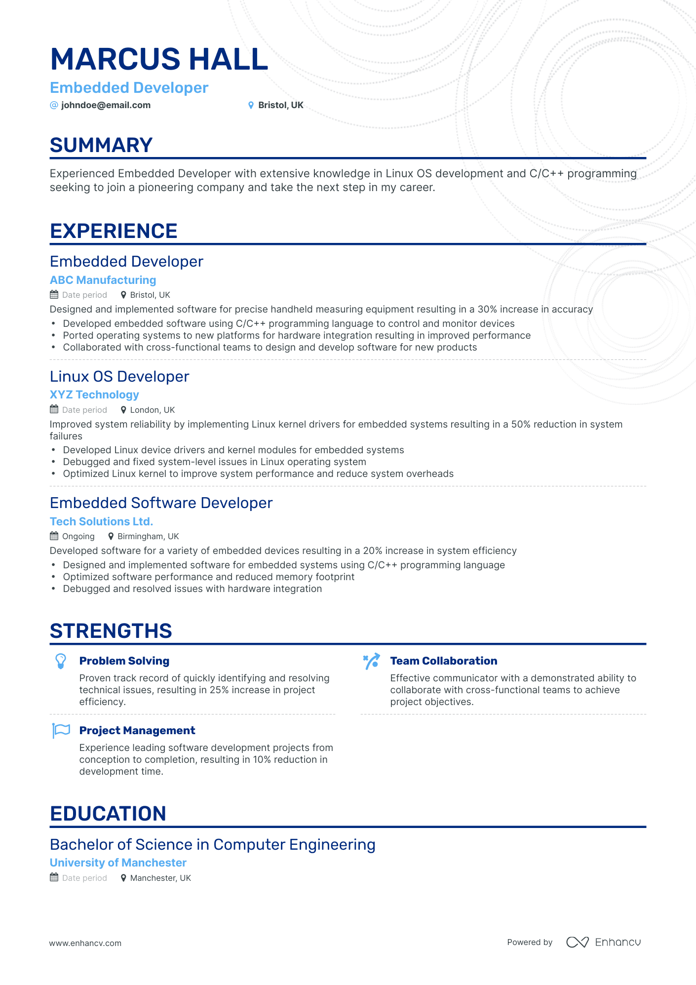 5 iOS Developer Resume Examples & Guide for 2023