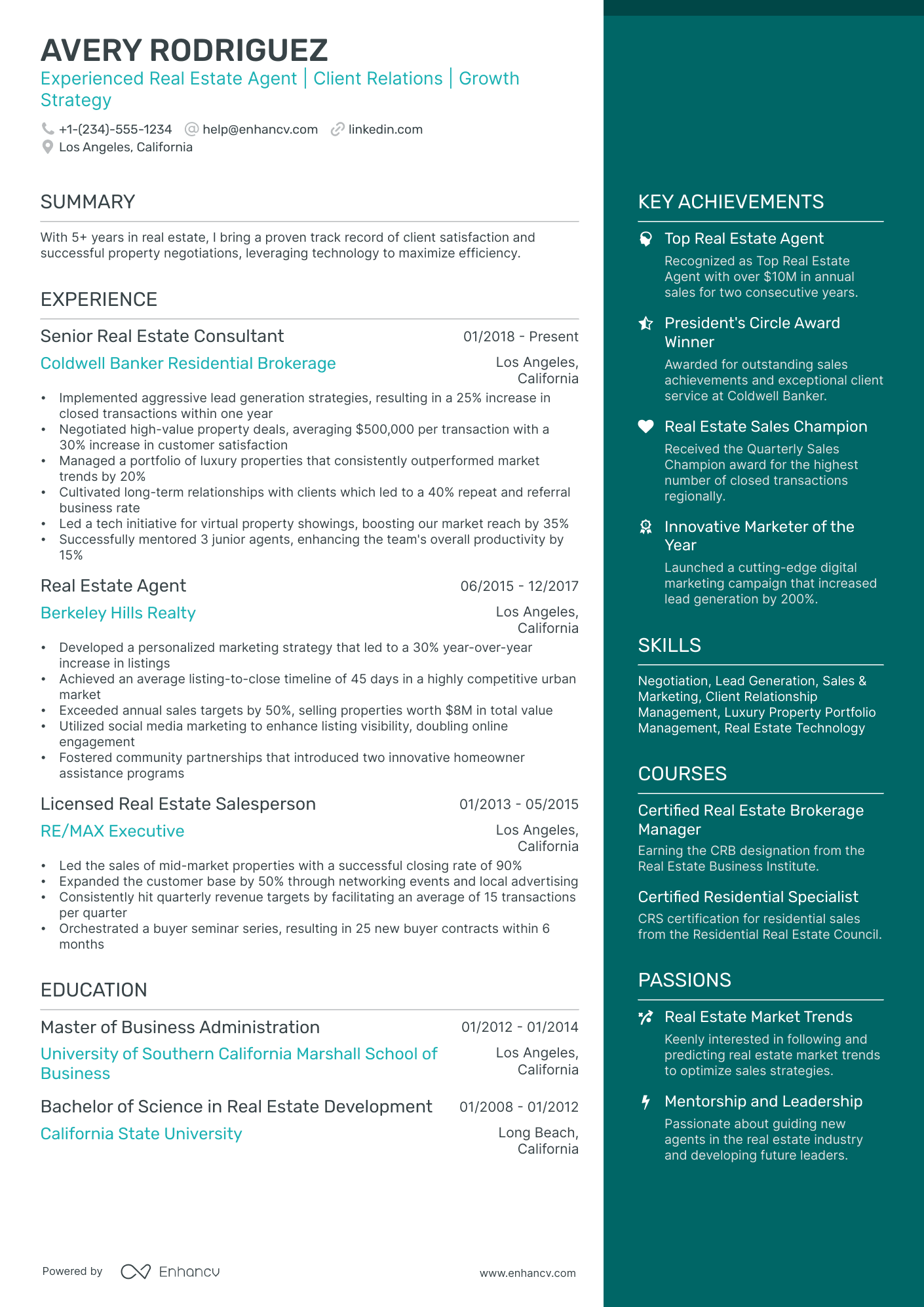 10 Estate Agent Resume Examples & Guide for 2026