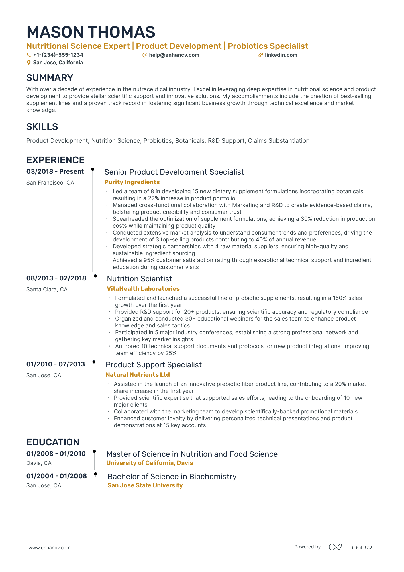 10 Technical Manager Resume Examples & Guide for 2025