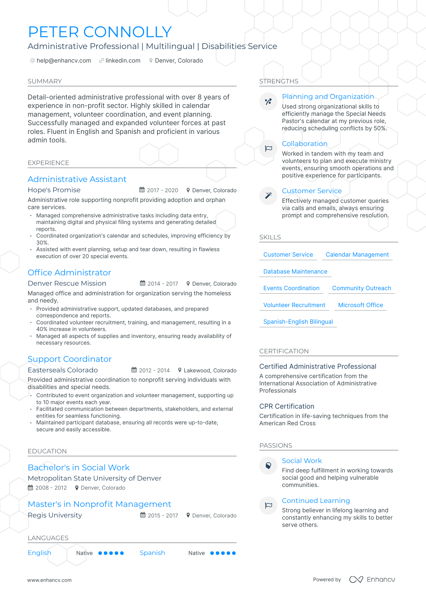 5 Administrative Associate Resume Examples & Guide for 2024