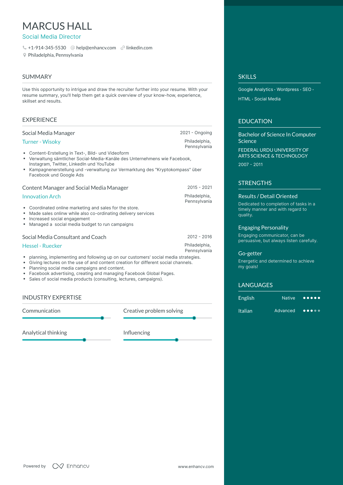 Social Media Director Resume Examples Guide For 2023 Layout Skills Social Media Director Resume Examples Guide For 2023 Layout Skills