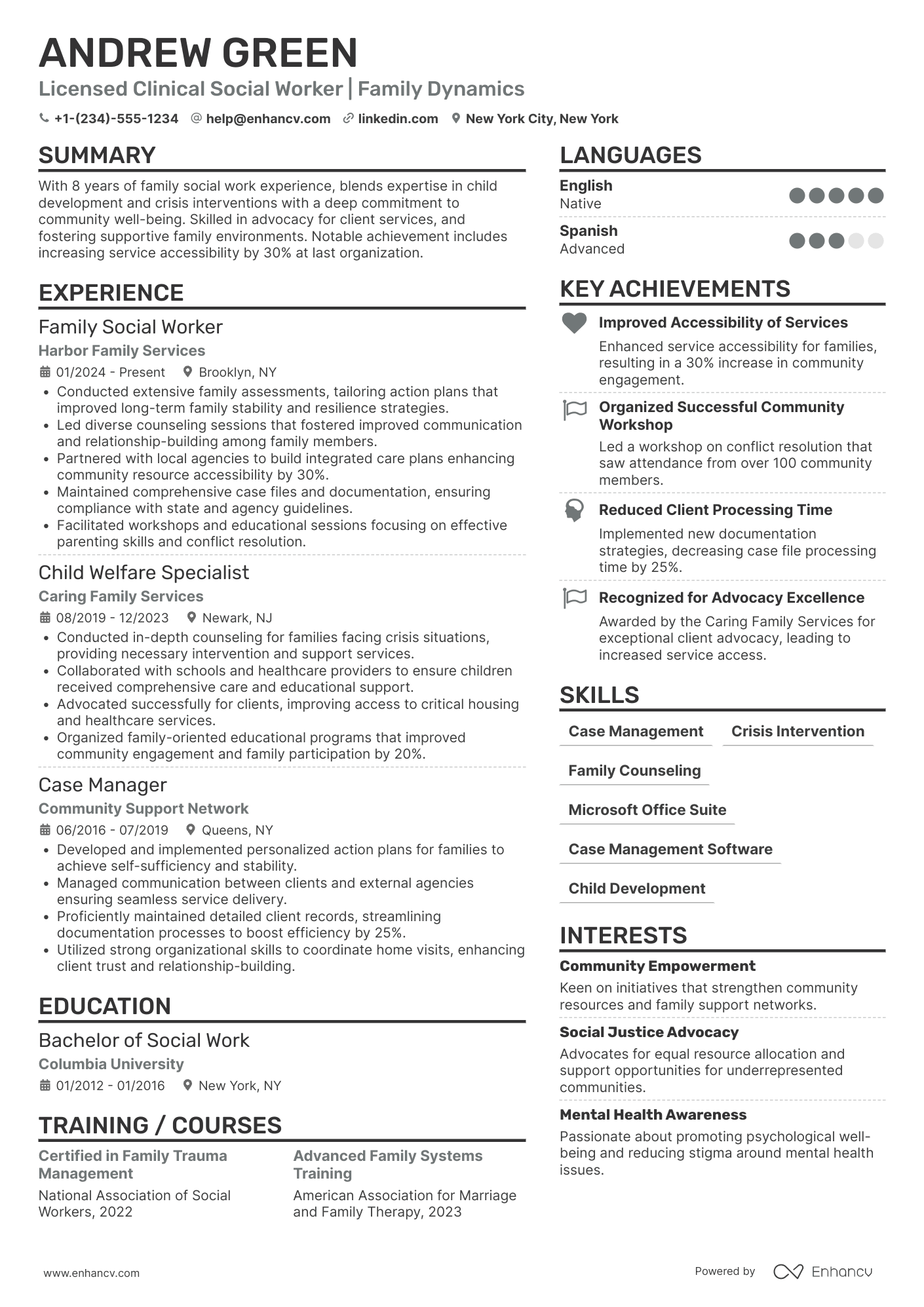 26 Social Worker Resume Examples, Templates & Guide for 2026
