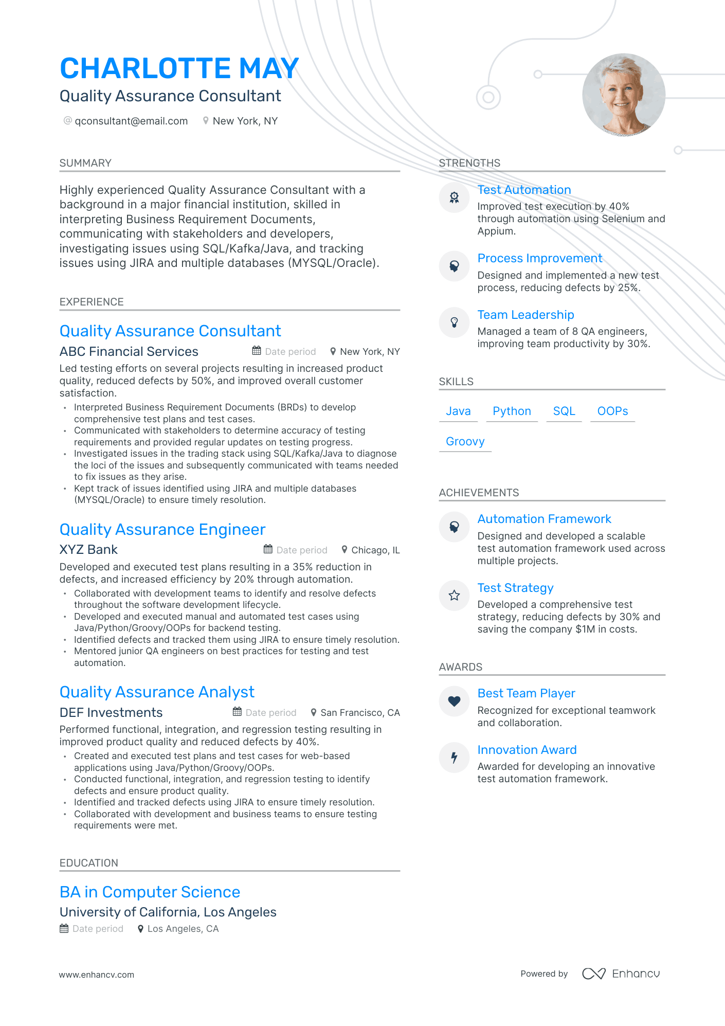 8 Quality Manager Resume Examples & Guide for 2024
