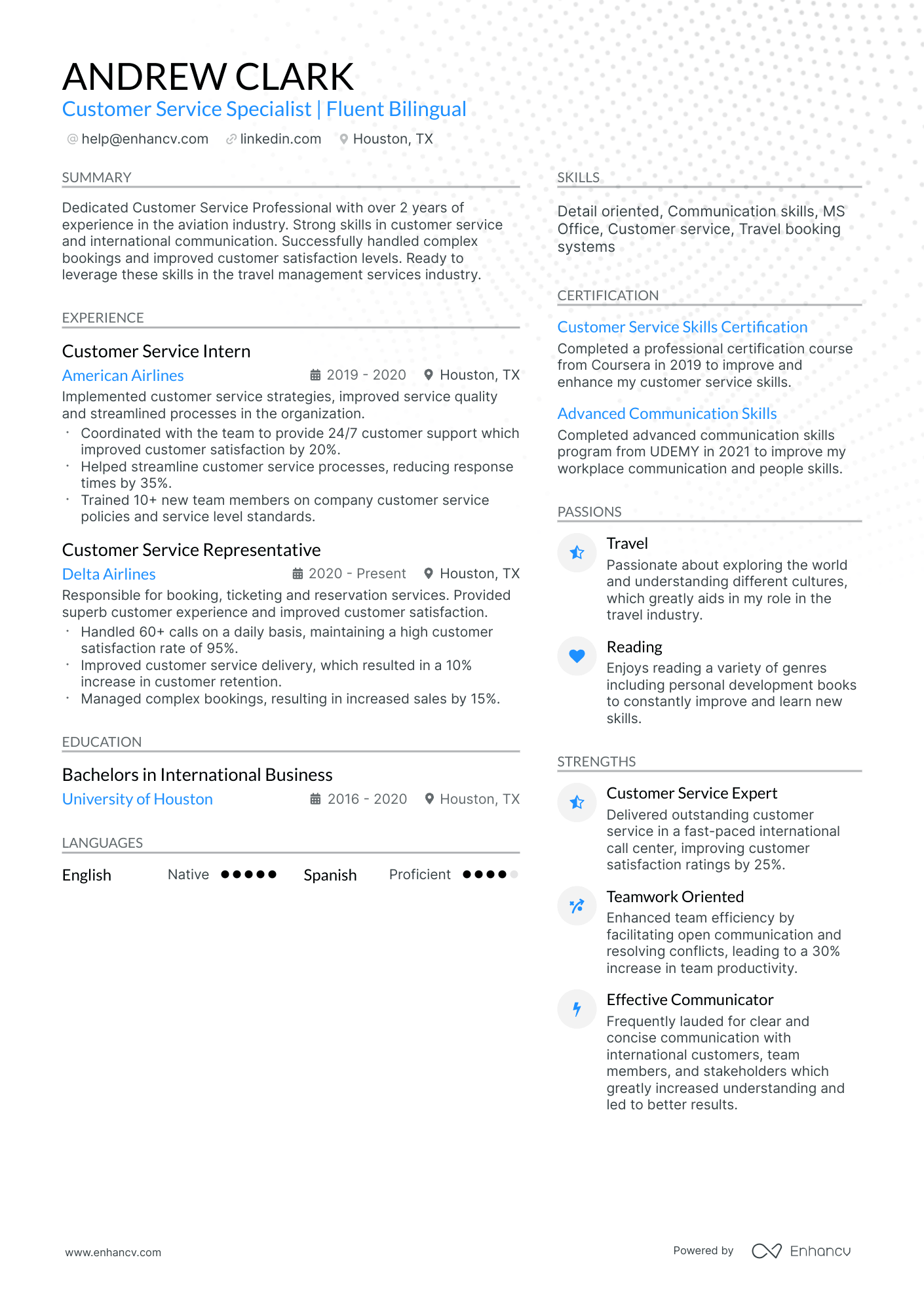 10 Entry-Level Customer Service Resume Examples & Guide for 2026