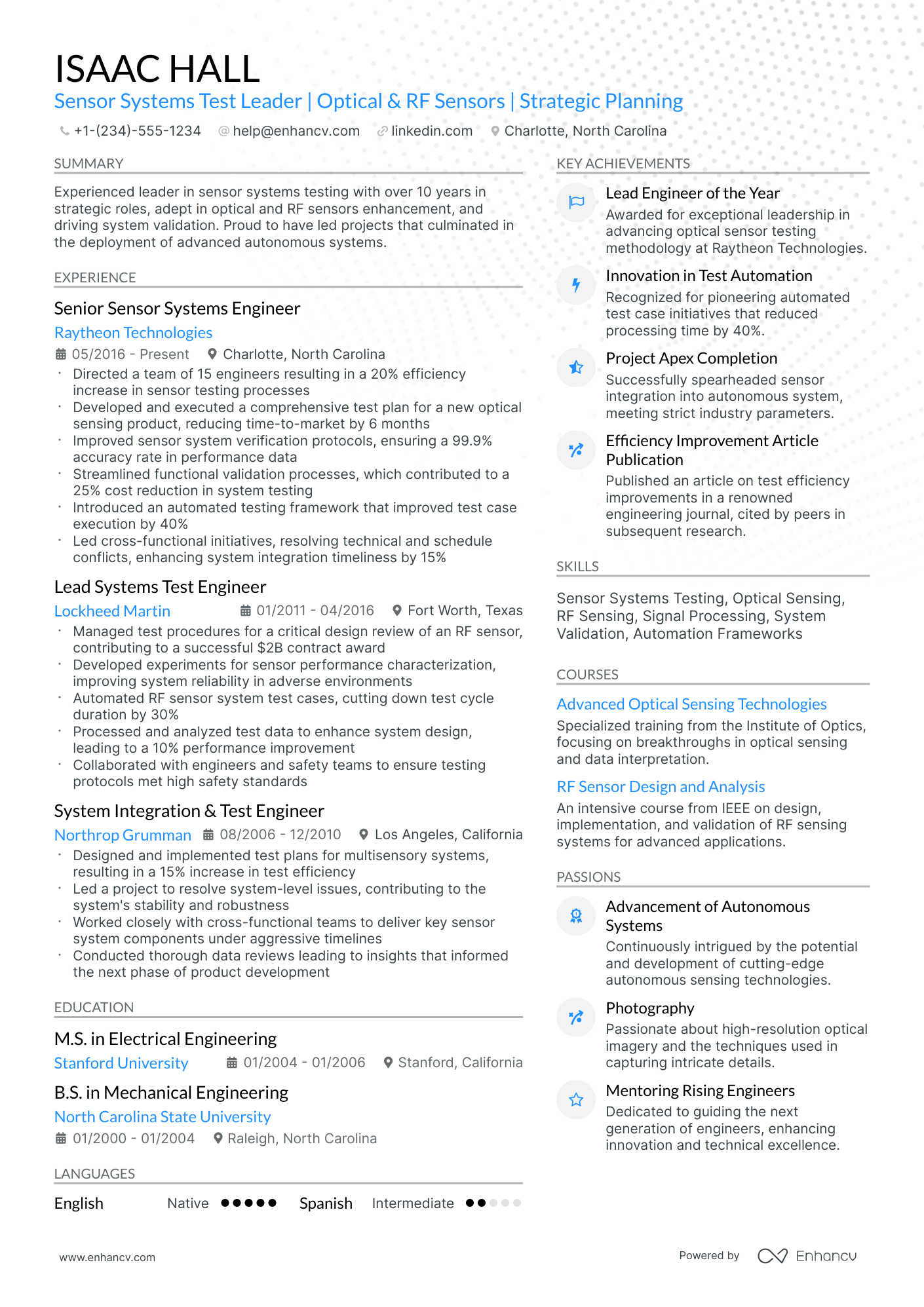 10 Test Manager Resume Examples & Guide for 2025