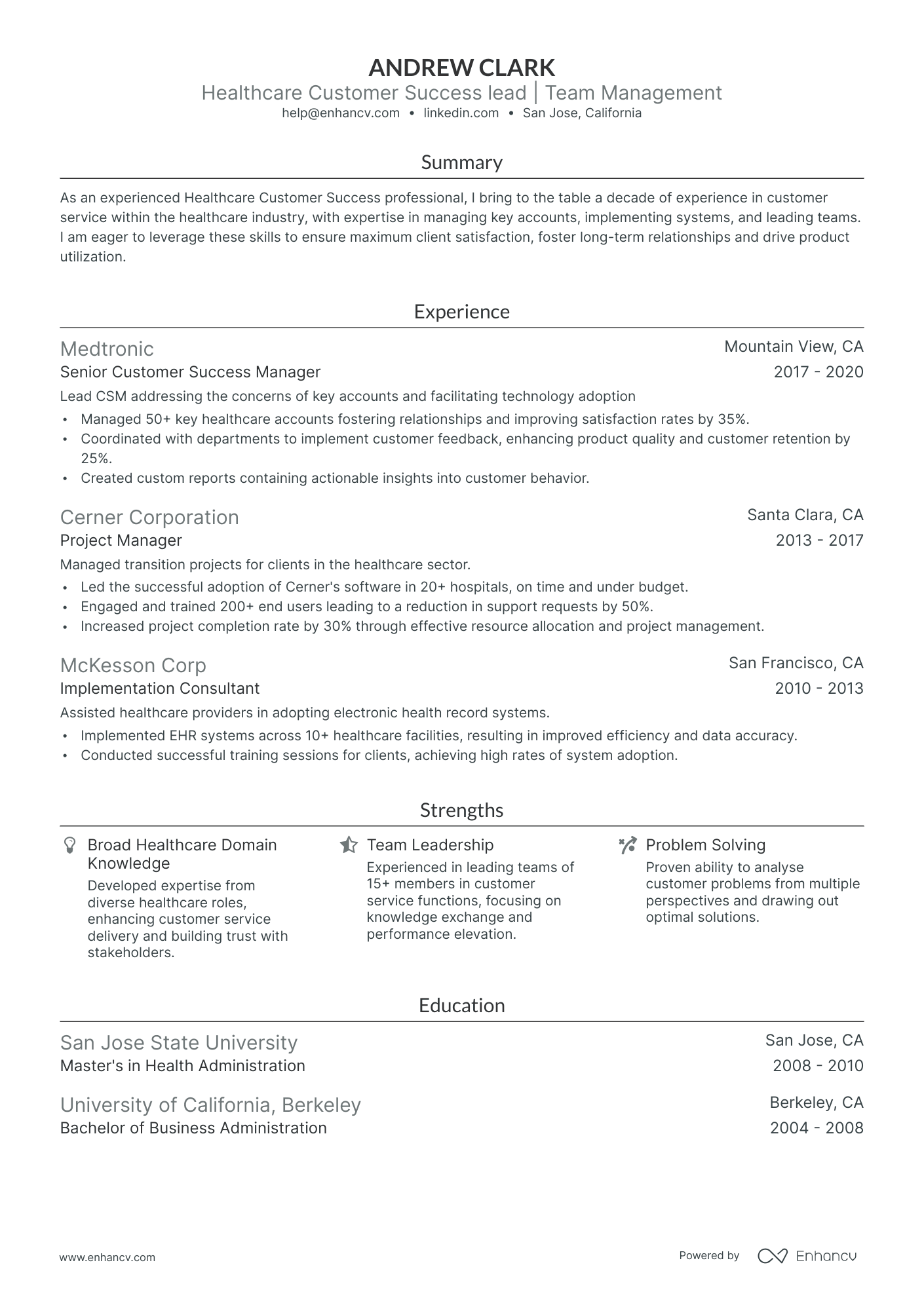 5 Director of Customer Success Resume Examples & Guide for 2024