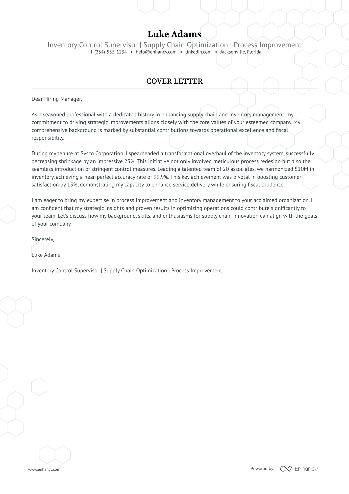 5 Professional Inventory Cover Letter Examples and Template for 2024 ...