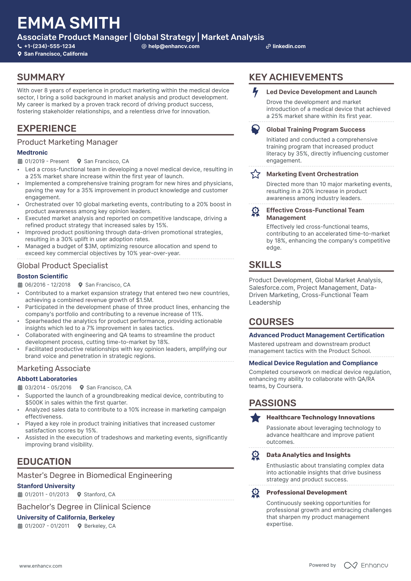 10 Associate Product Manager Resume Examples & Guide for 2026