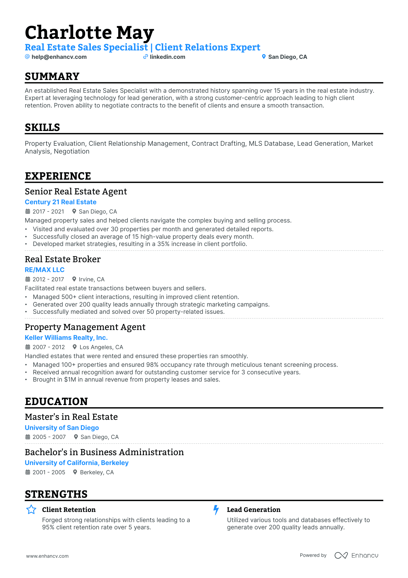 10 Real Estate Broker Resume Examples & Guide for 2026